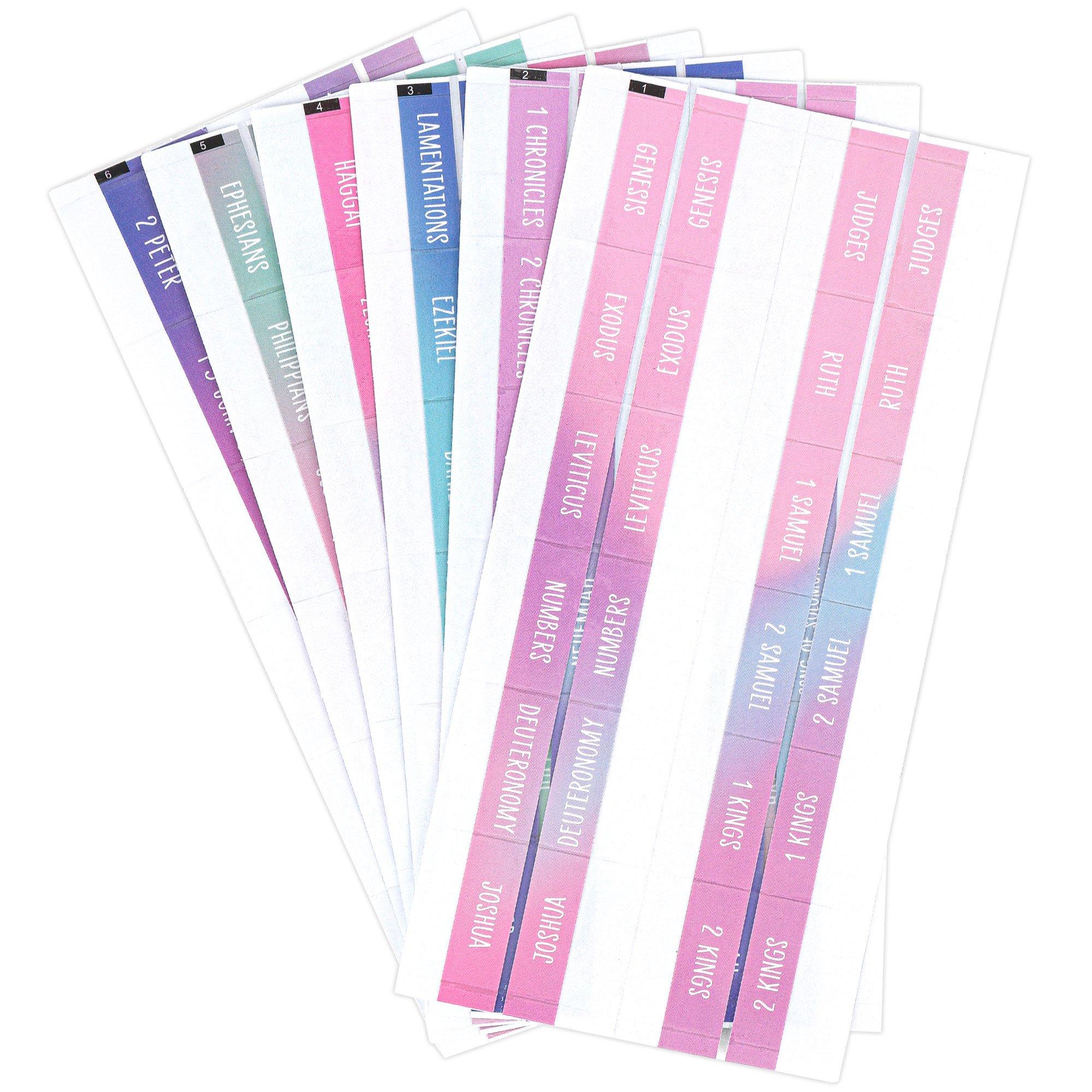 Gradient Bible Tabs For Kids, 72 Tabs | Mardel | 4036430