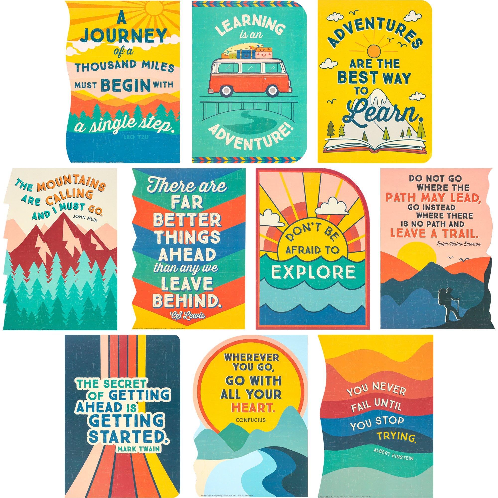 Adventurer Bulletin Board Poster Set, 10 Pieces | Mardel | 4045977