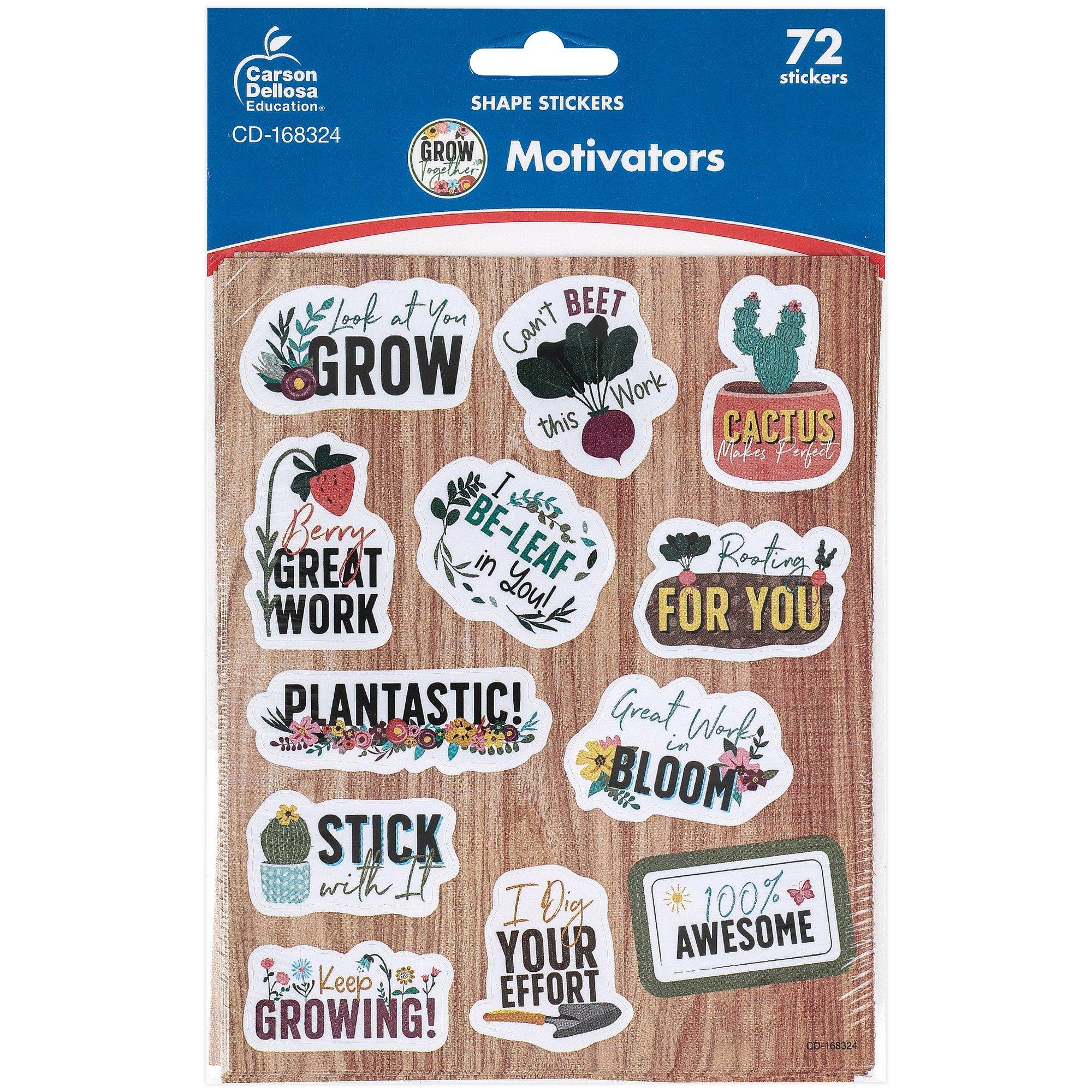 Grow Together Stickers, 72 Pack | Mardel | 4046215