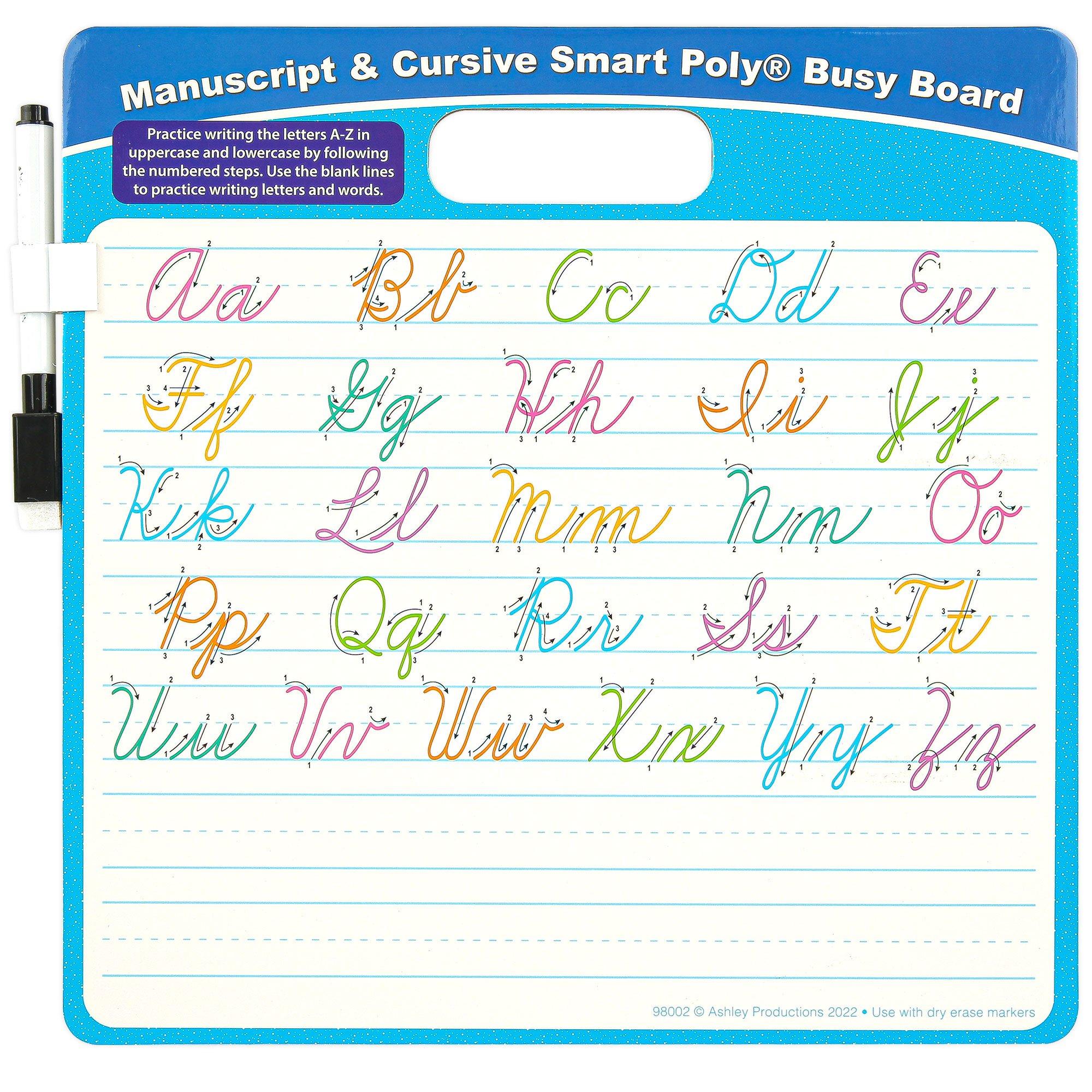 Cursive Alphabet Letters A Z