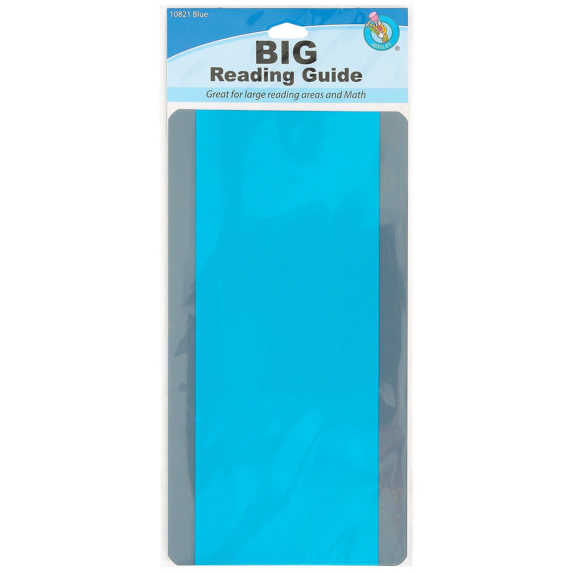 Big Blue Reading Guide Strip, 7 x 3.75 Inches | Mardel | 4049235