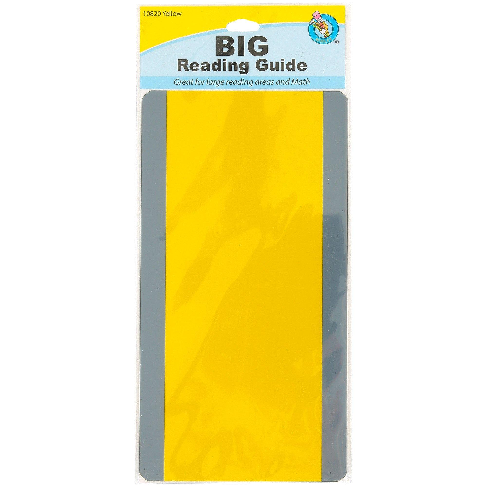 Big Yellow Reading Guide Strips, 7 x 3.75 inches | Mardel | 4049284