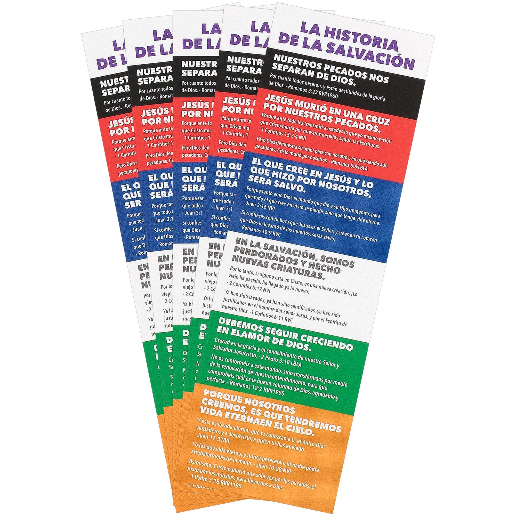 Spanish Salvation Story Bookmarks, 25 Bookmarks | Mardel | 4057535