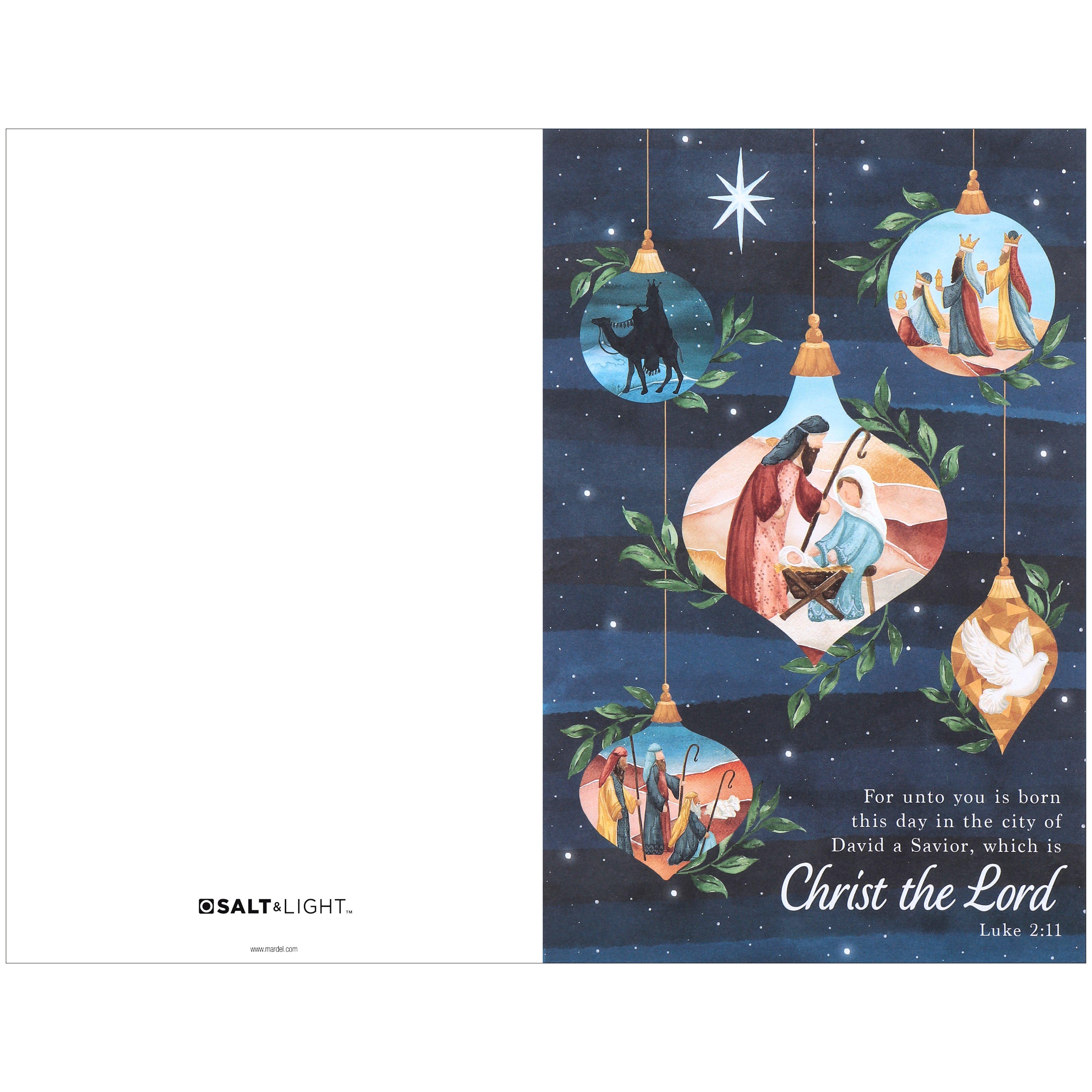 Christ The Lord Christmas Church Bulletins, 100 Count | Mardel | 4057634