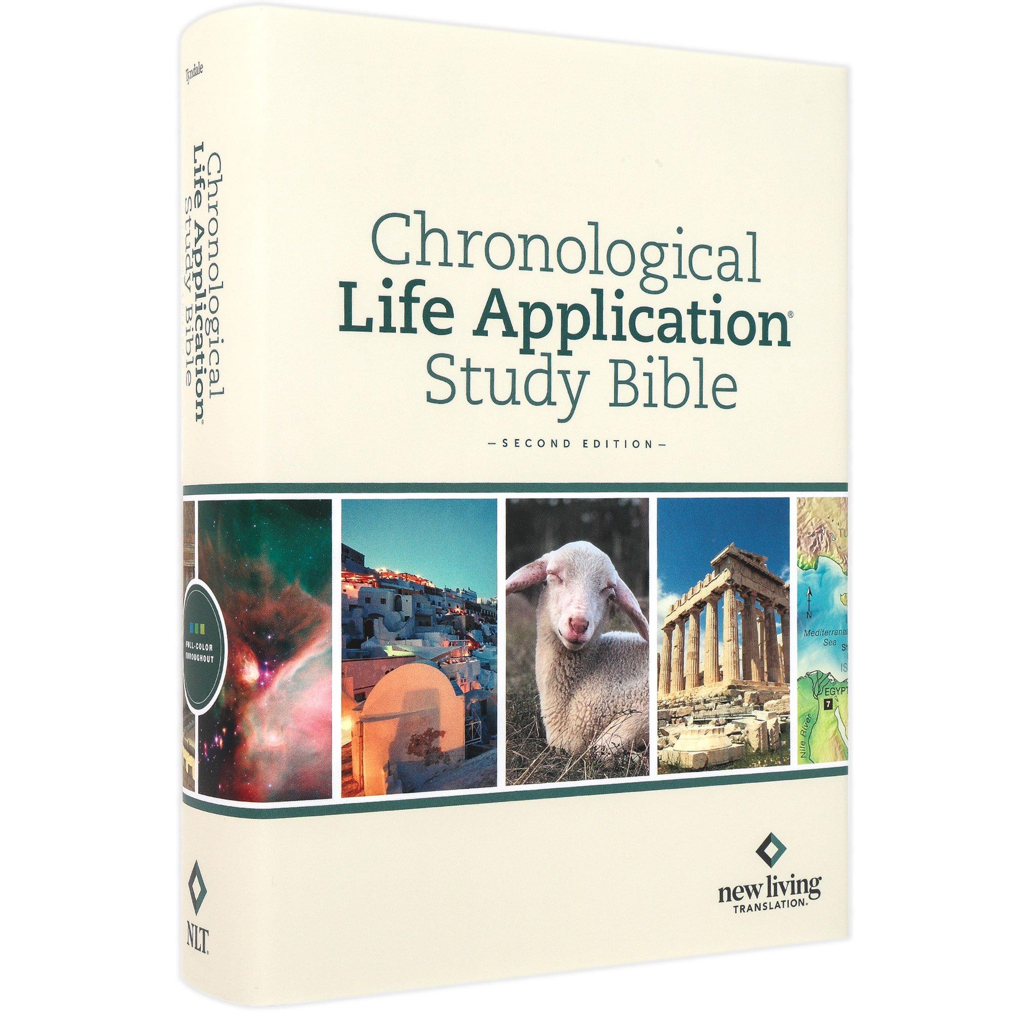 NLT Chronological Life Application Study Bible, 2nd Ed., Hardcover ...