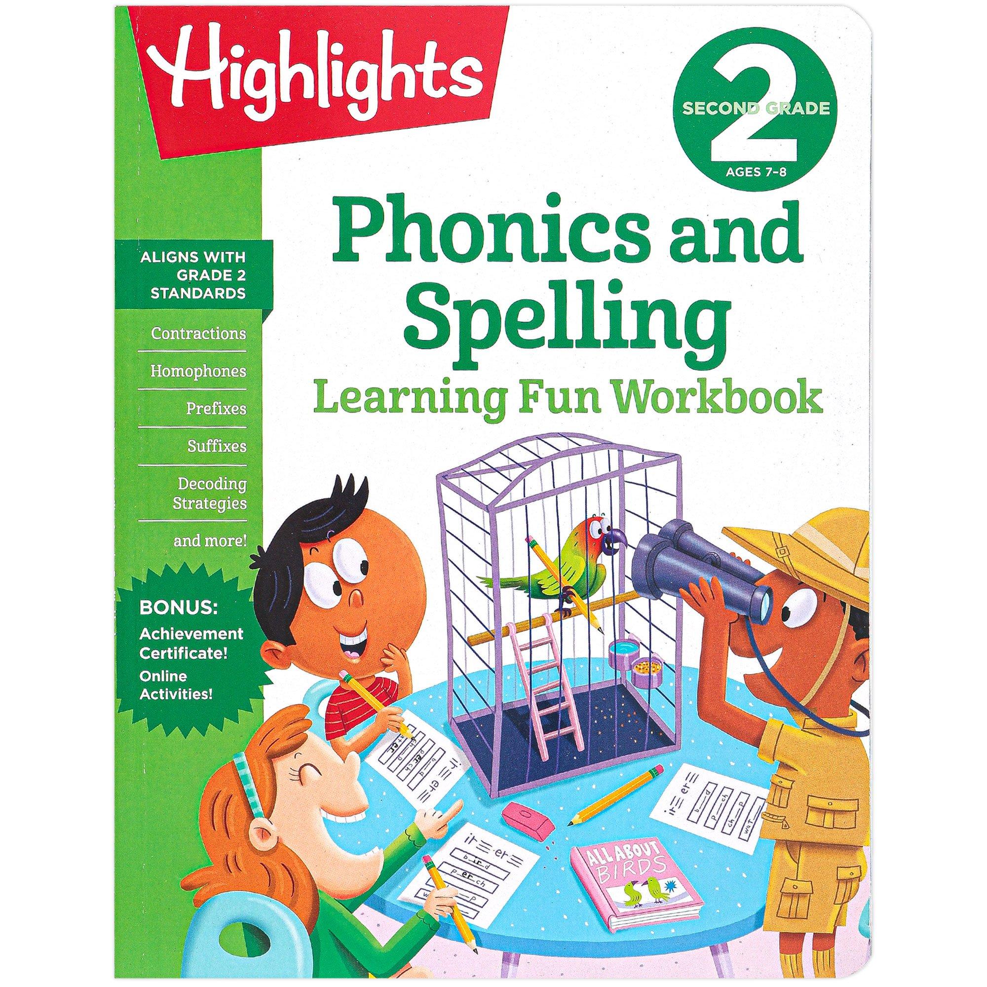 Phonics & Spelling Learning Fun Workbook | Mardel | 4087409