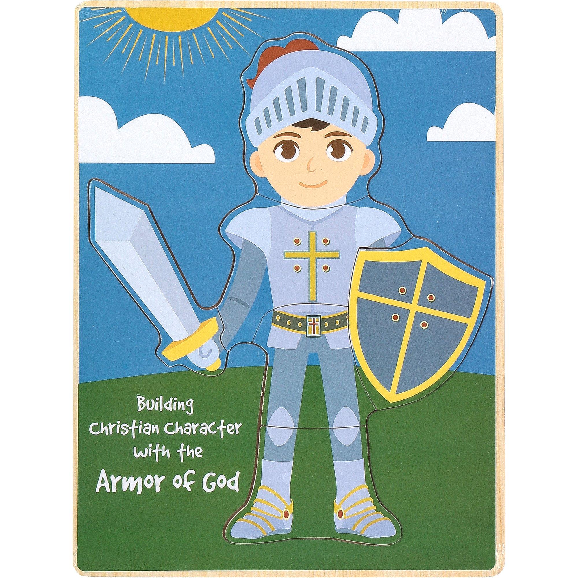Armor Of God Build-A-Kid Boy Wooden Puzzle | Mardel | 4091724