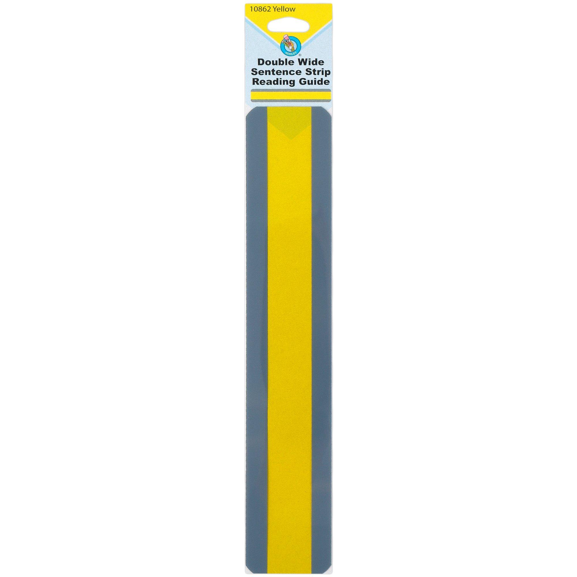 Yellow Reading Guide Strip, 7.5 x 1.5 inches | Mardel | 4093993