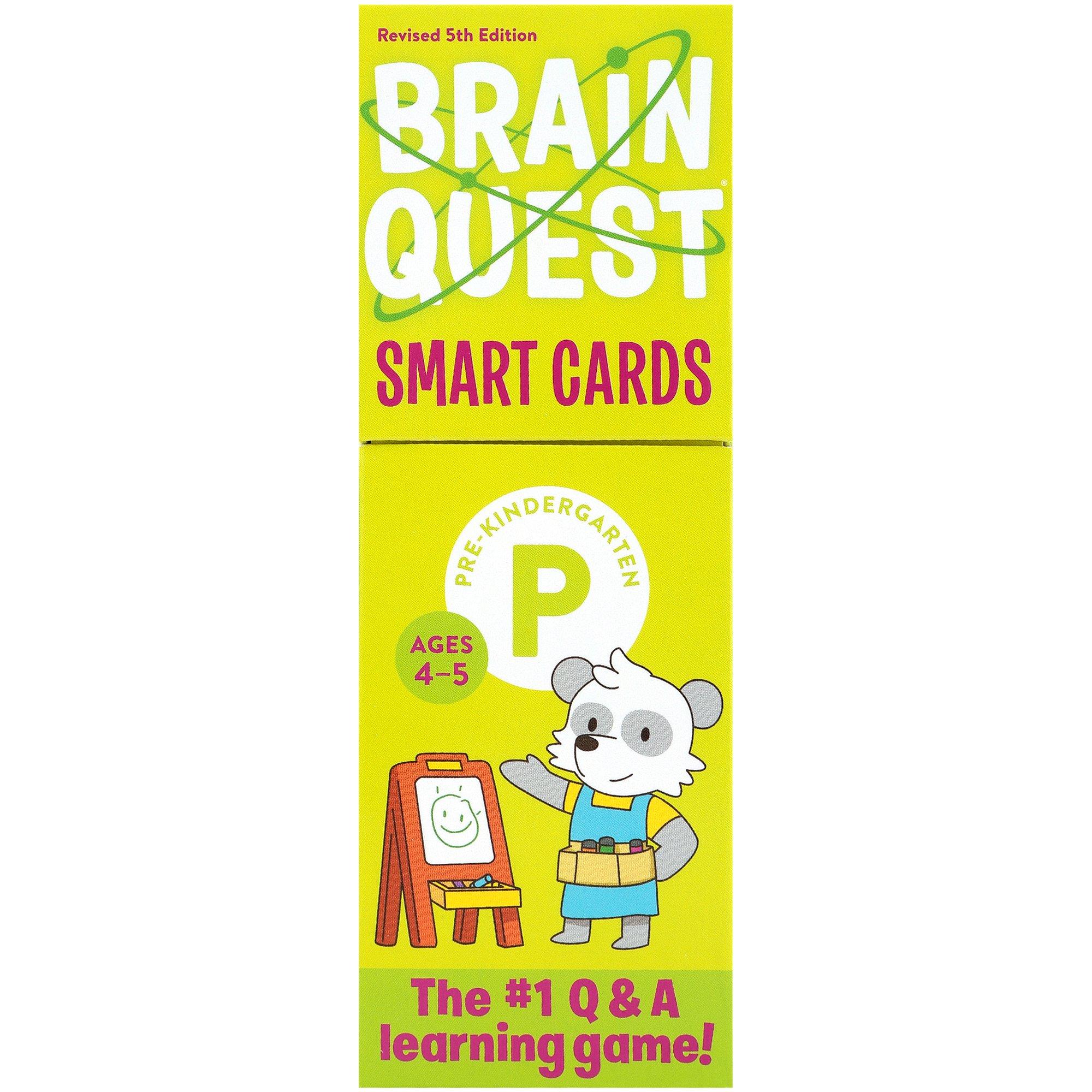 Brain Quest Pre-Kindergarten Q&A Cards, 120 cards, Ages 4-5 | Mardel ...