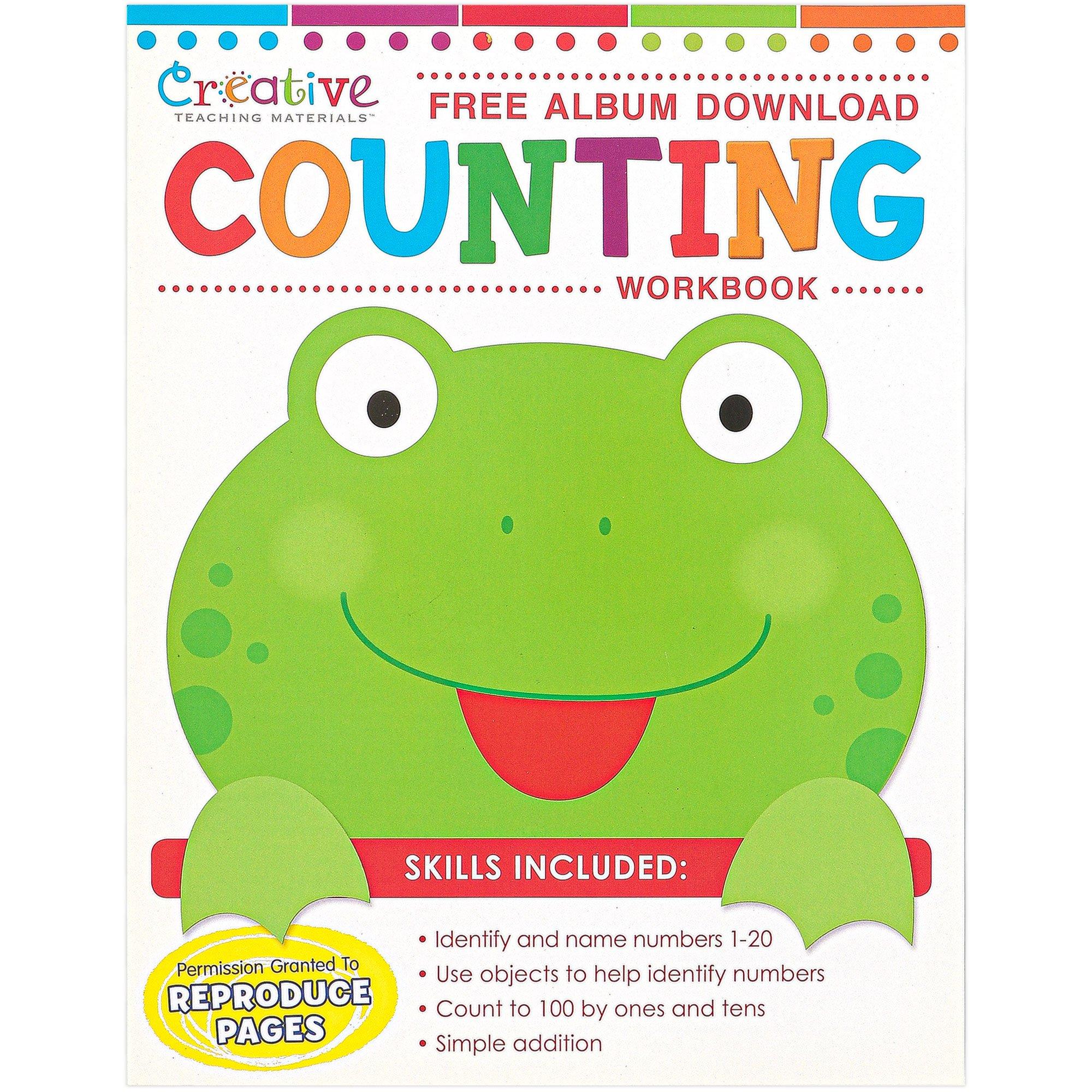 Preschool Counting Workbook, 32 pages, Ages 4 & Older | Mardel | 4097929