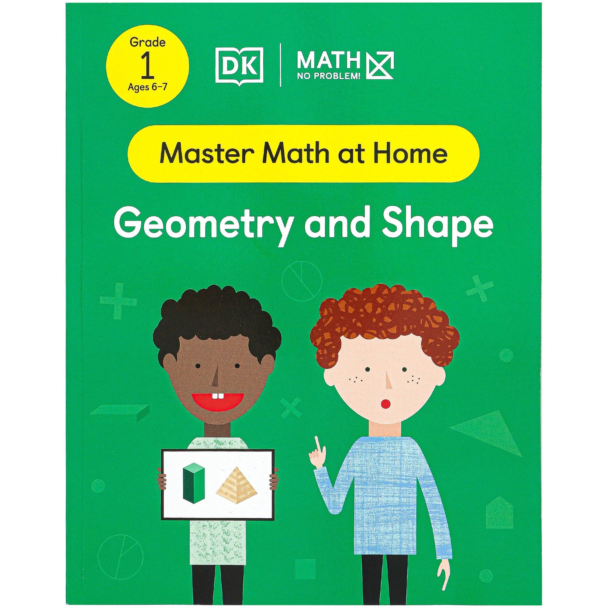 Master Math at Home Geometry & Shape, Grade 1 | Mardel | 4099065