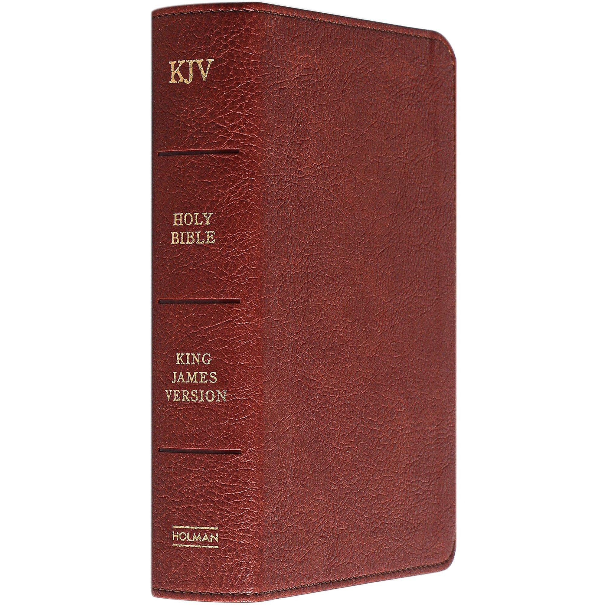 KJV Large Print Compact Reference Bible, Burnt Sienna | Mardel | 4104220