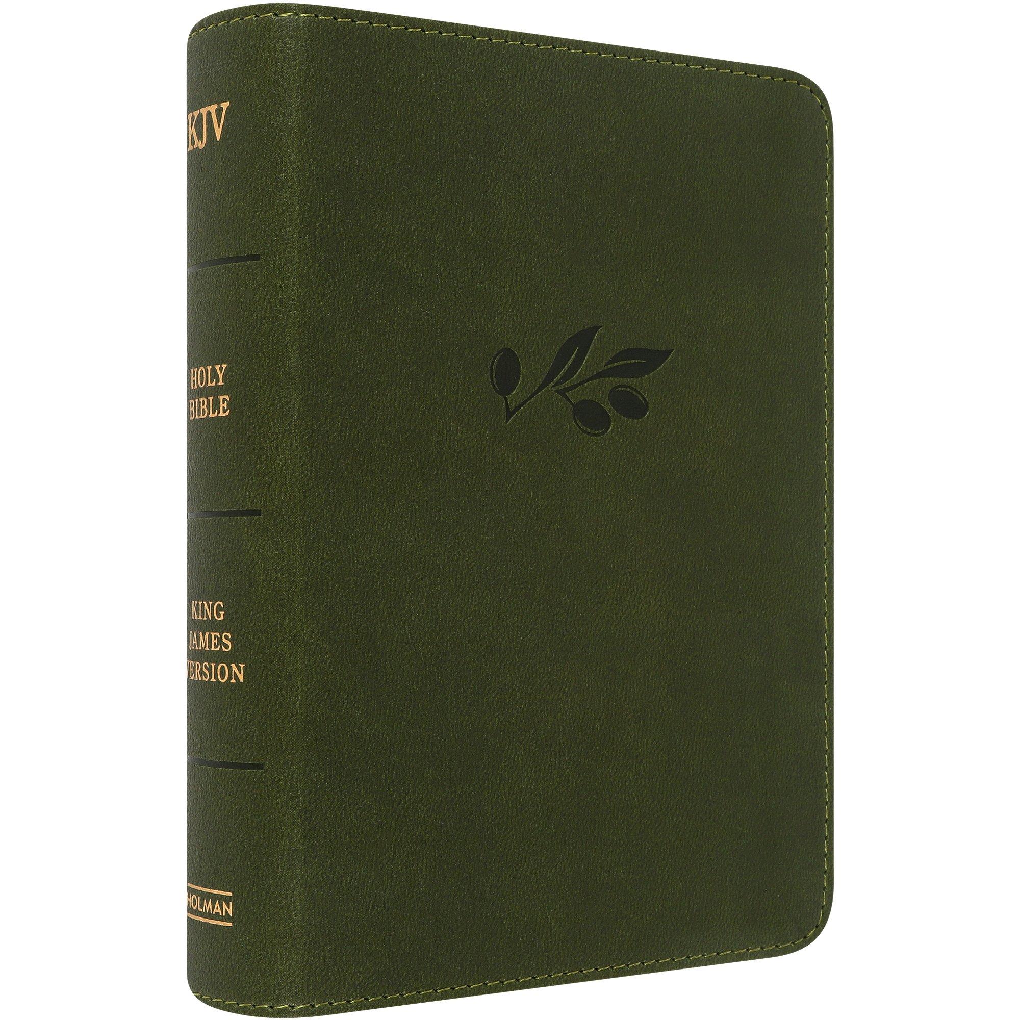 KJV Compact, Large Print, Reference Bible, Olive | Mardel | 4104451
