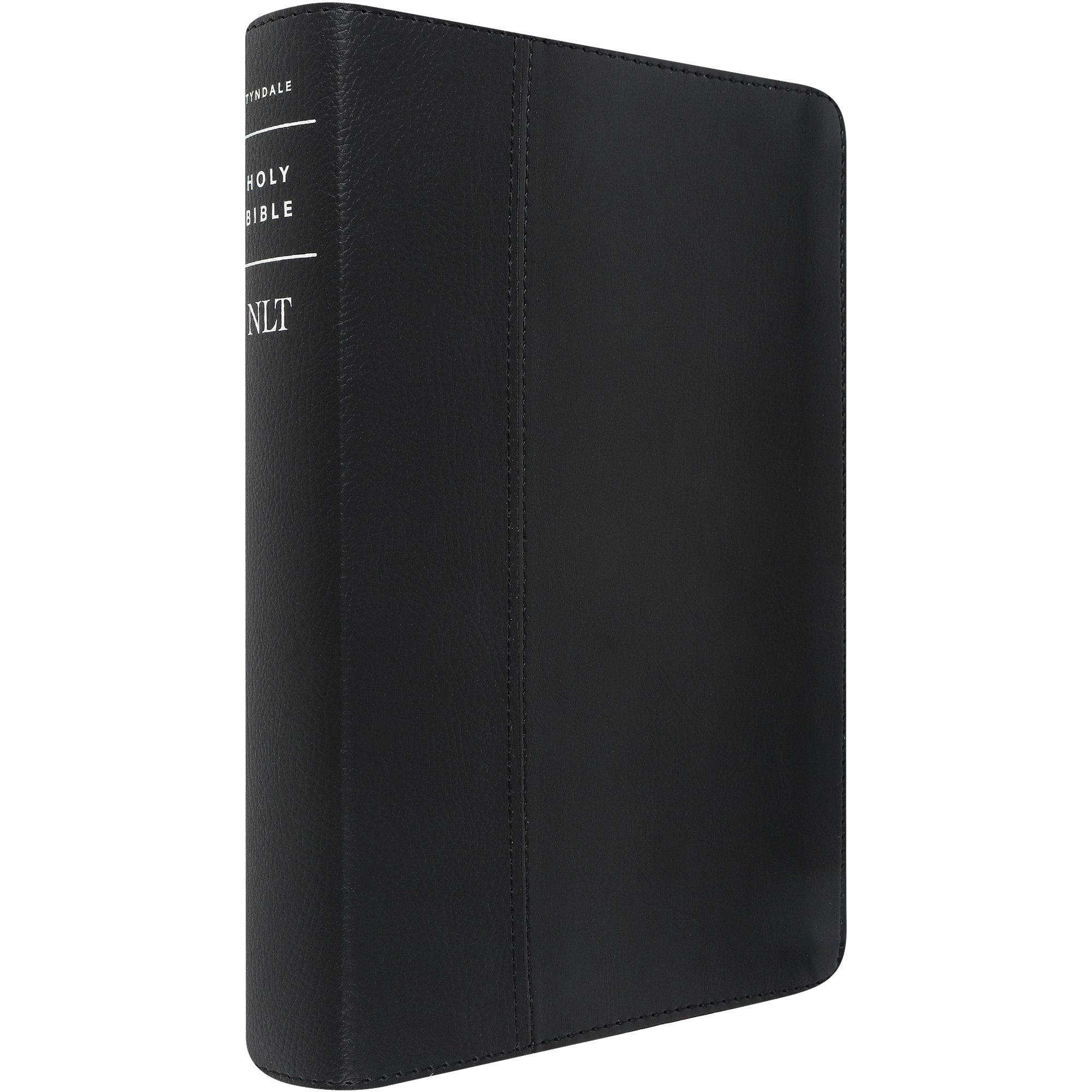 NLT Personal Size Giant Print Red Letter Bible, Black | Mardel | 4104535