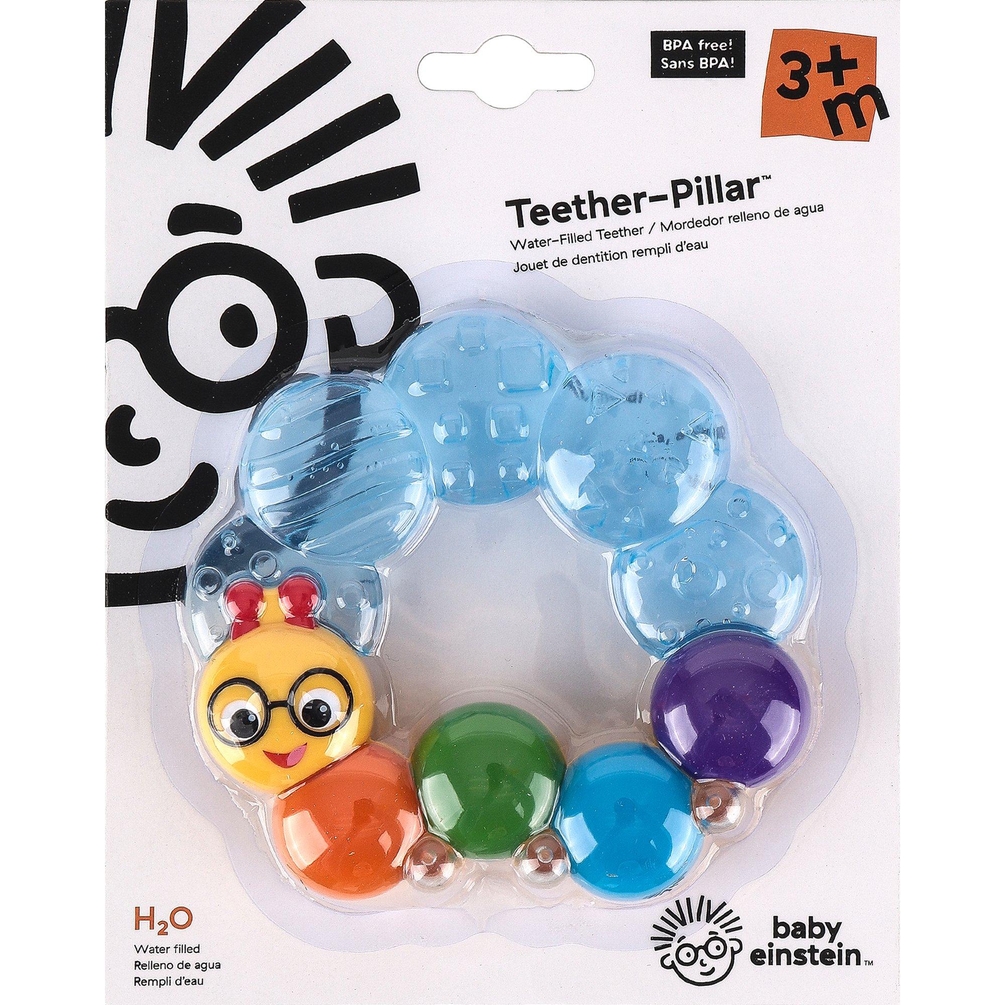Baby Einstein Water Filled Caterpillar Teether, Ages 3 Months & Older ...