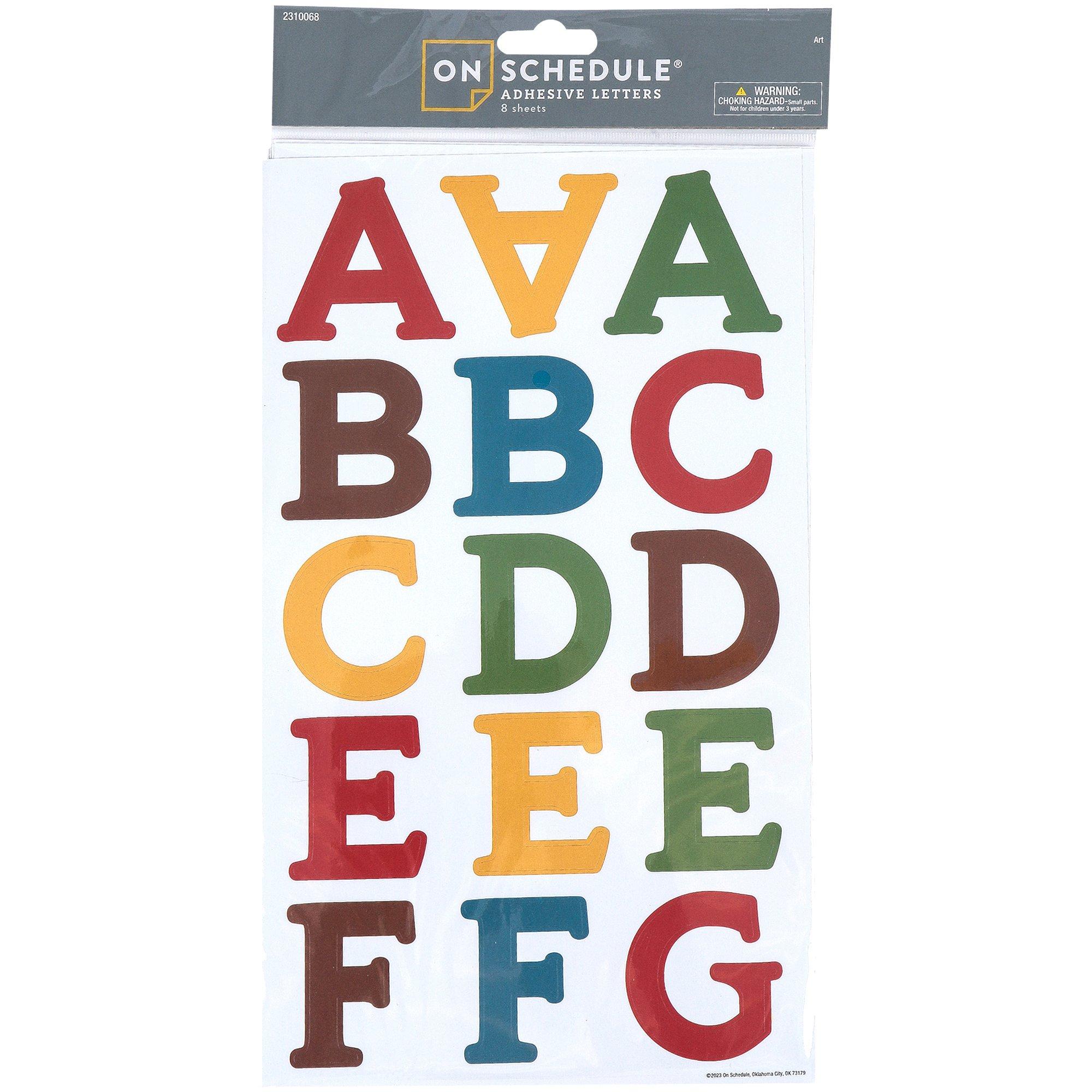 Multi-Color Poster Board Letters | Mardel | 4113643