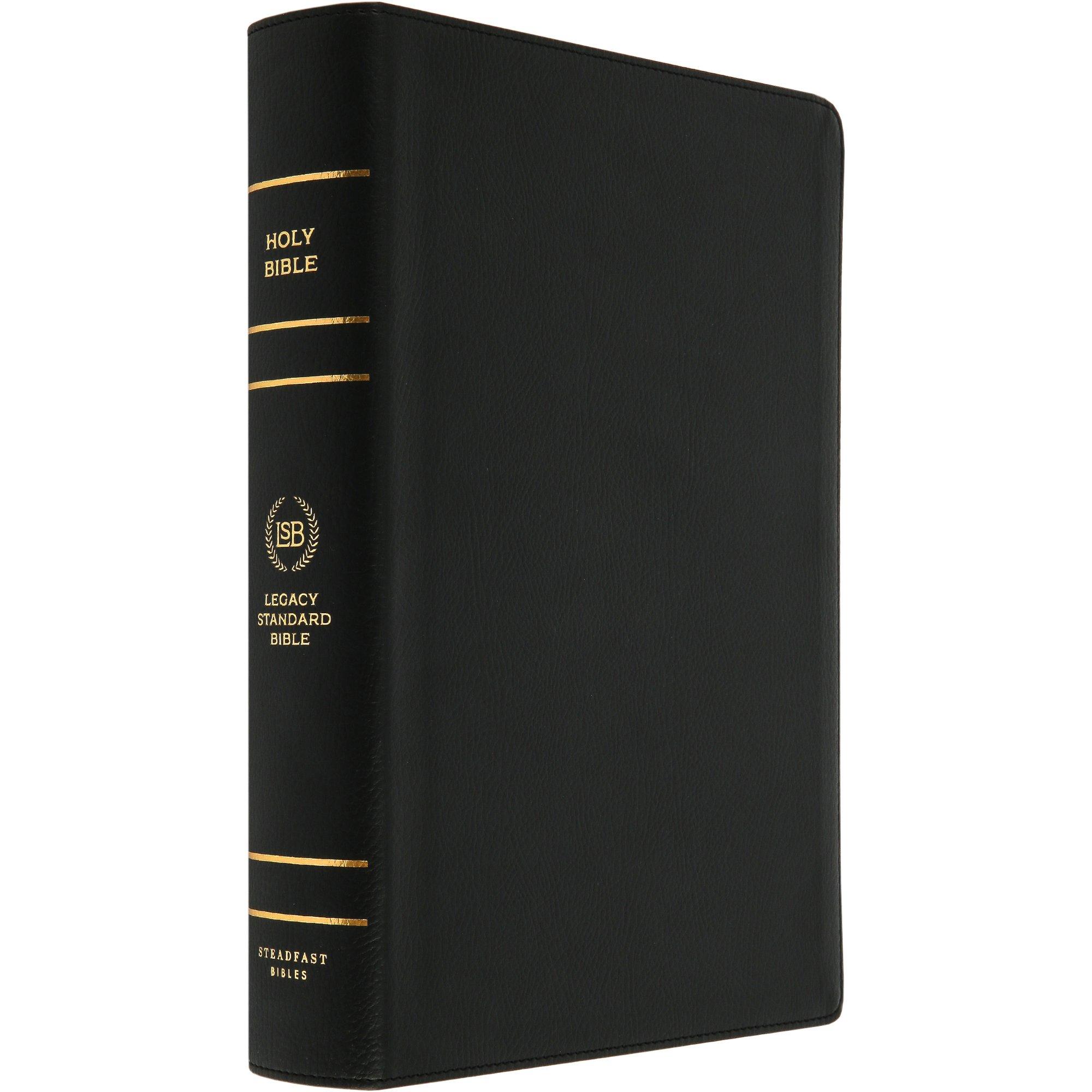 LSB Inside Column Reference Bible, Black | Mardel | 4113809