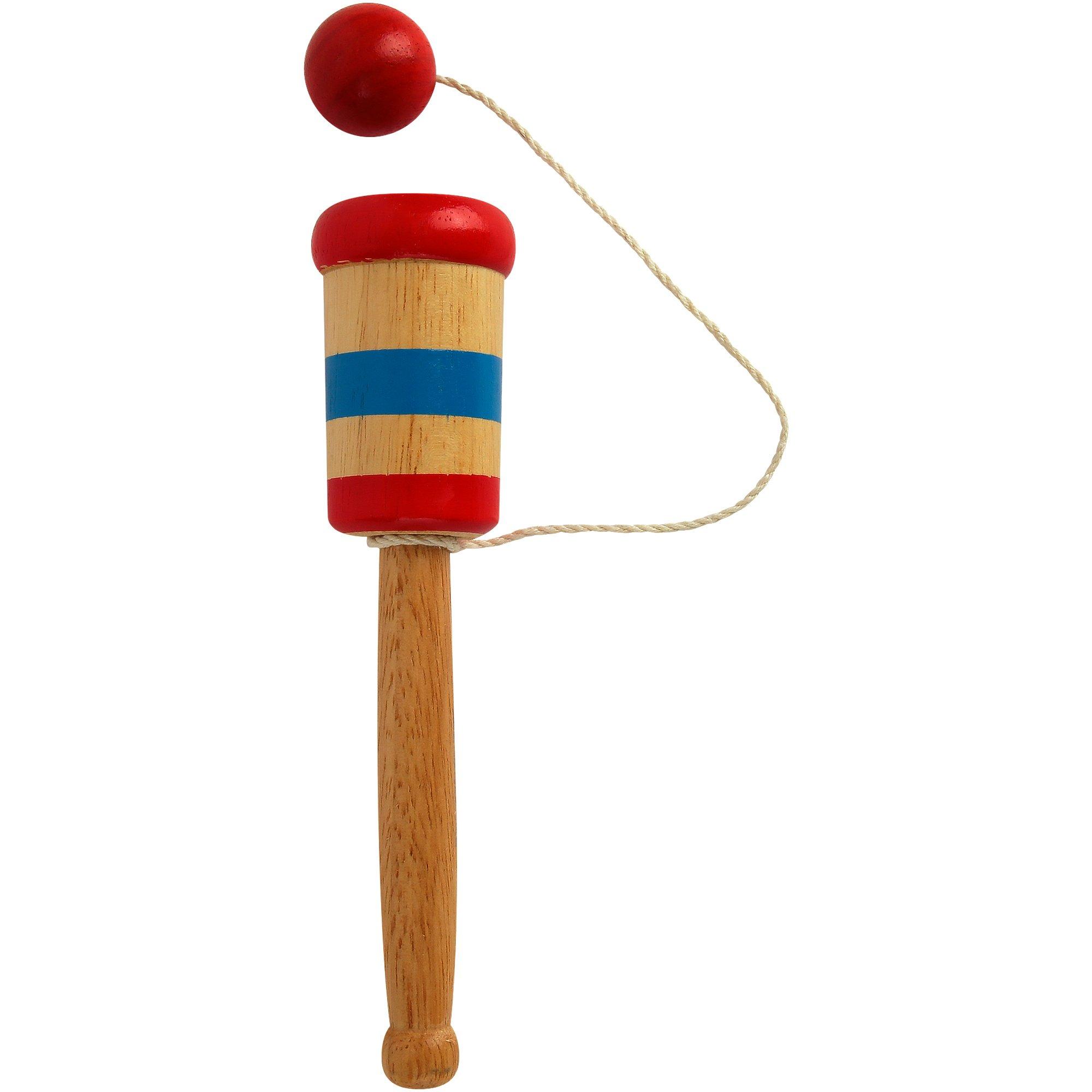 Wooden Catch Ball Cup Game, Ages 5 and older | Mardel | 4116729