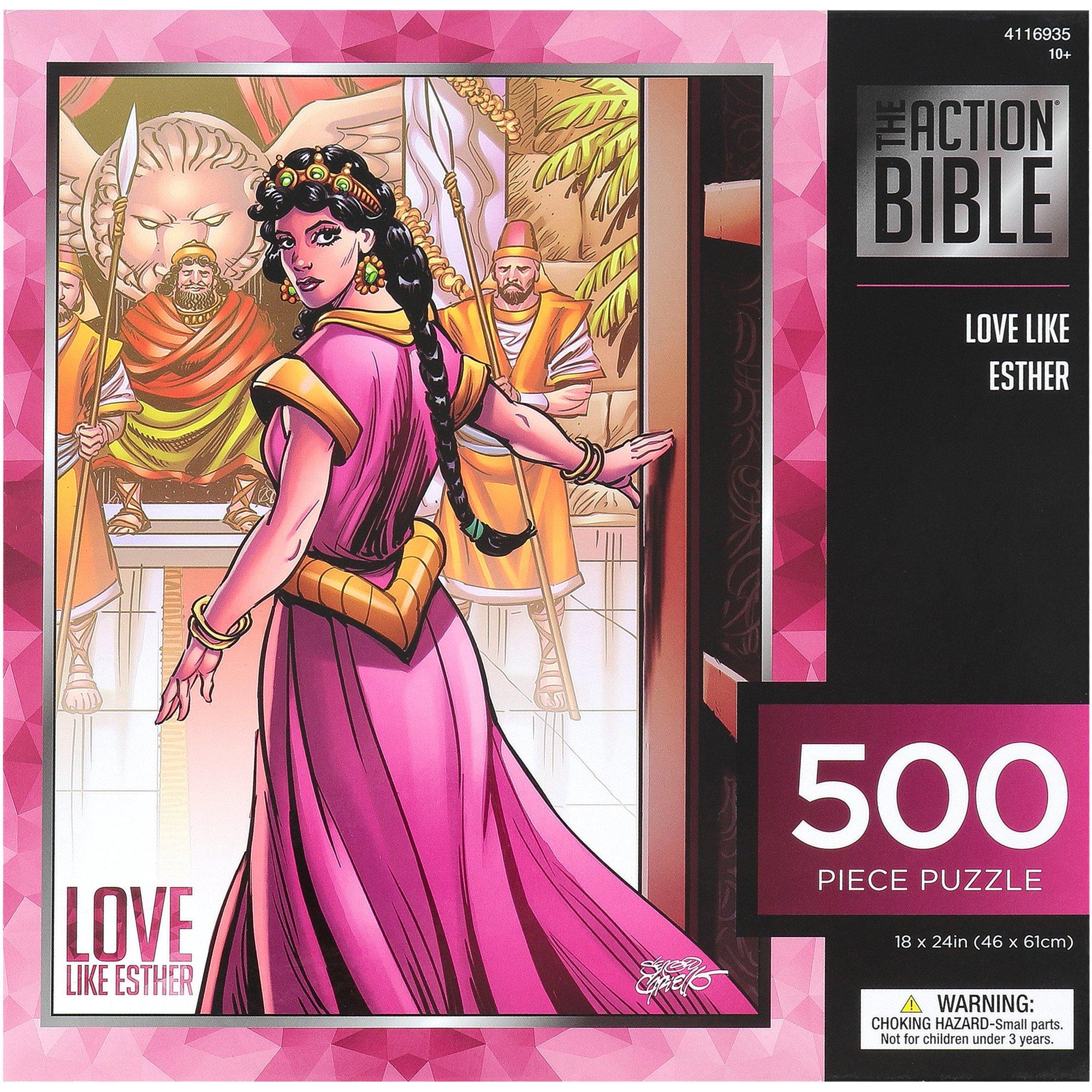 Action Bible Puzzle: Love Like Esther, 500 pieces | Mardel | 4116935