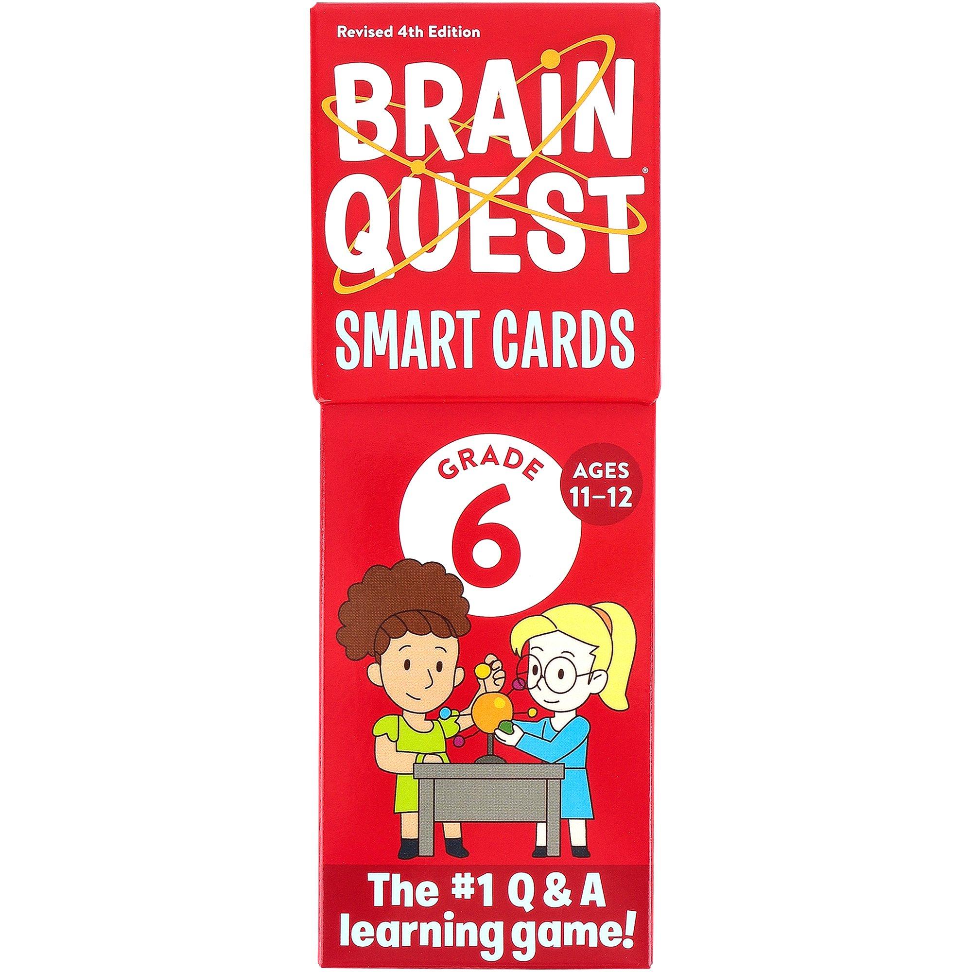 Brain Quest 6th Grade Smart Cards, Ages 11-12 | Mardel | 4117198