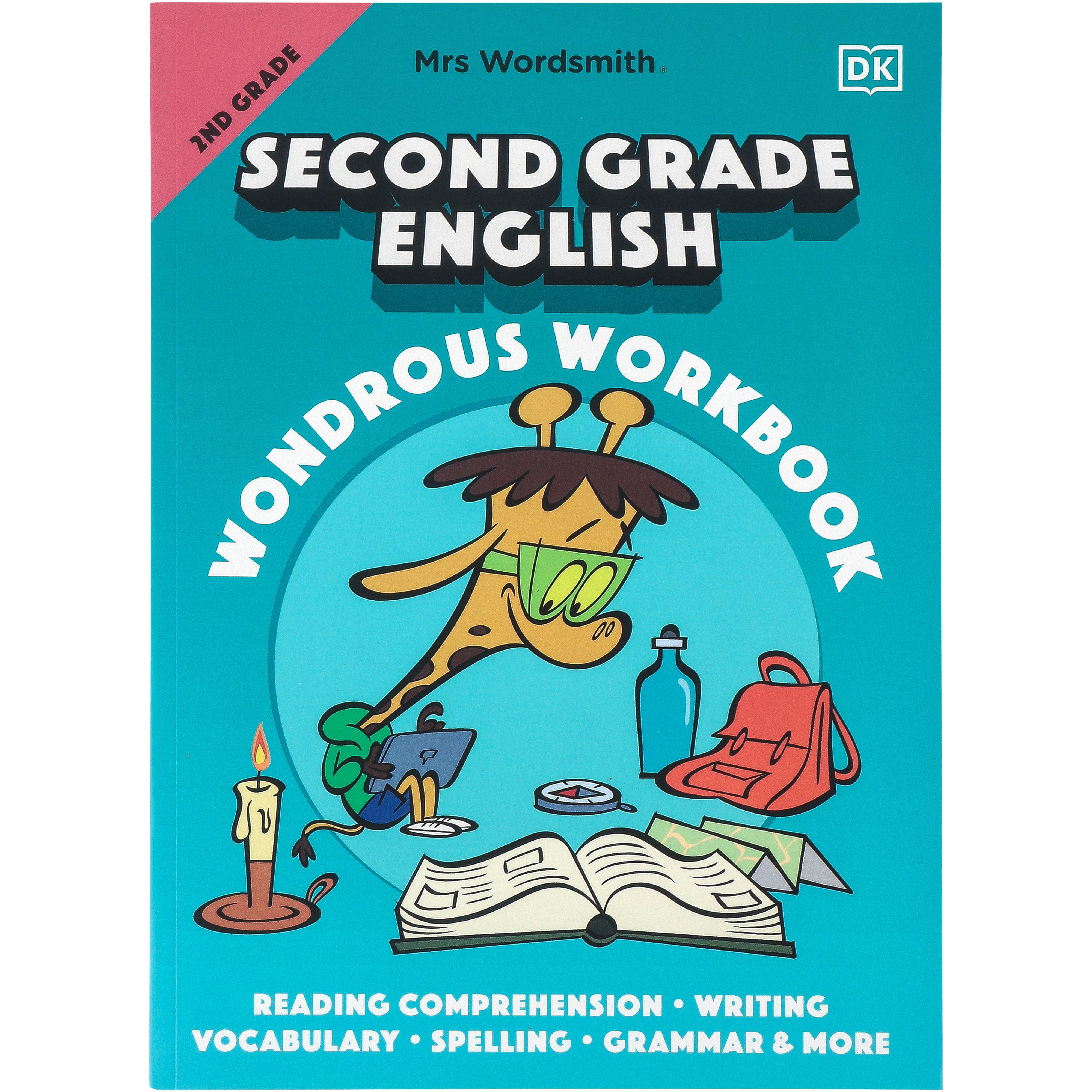 Mrs. Wordsmith Second Grade English Wondrous Workbook, 192 Pages ...