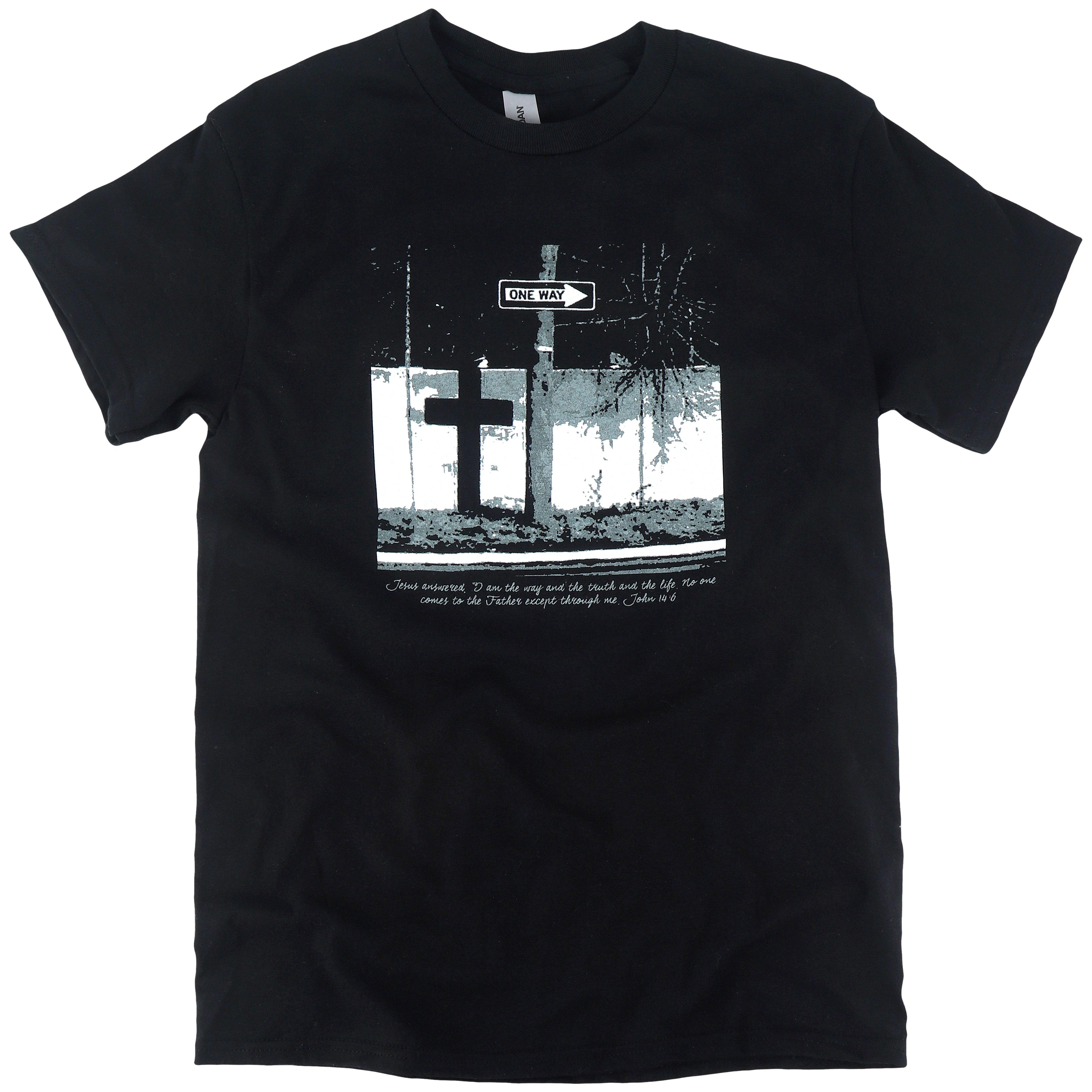 Red Letter 9, John 14:6 One Way Arrow T-Shirt, S-2XL | Mardel | 4121711