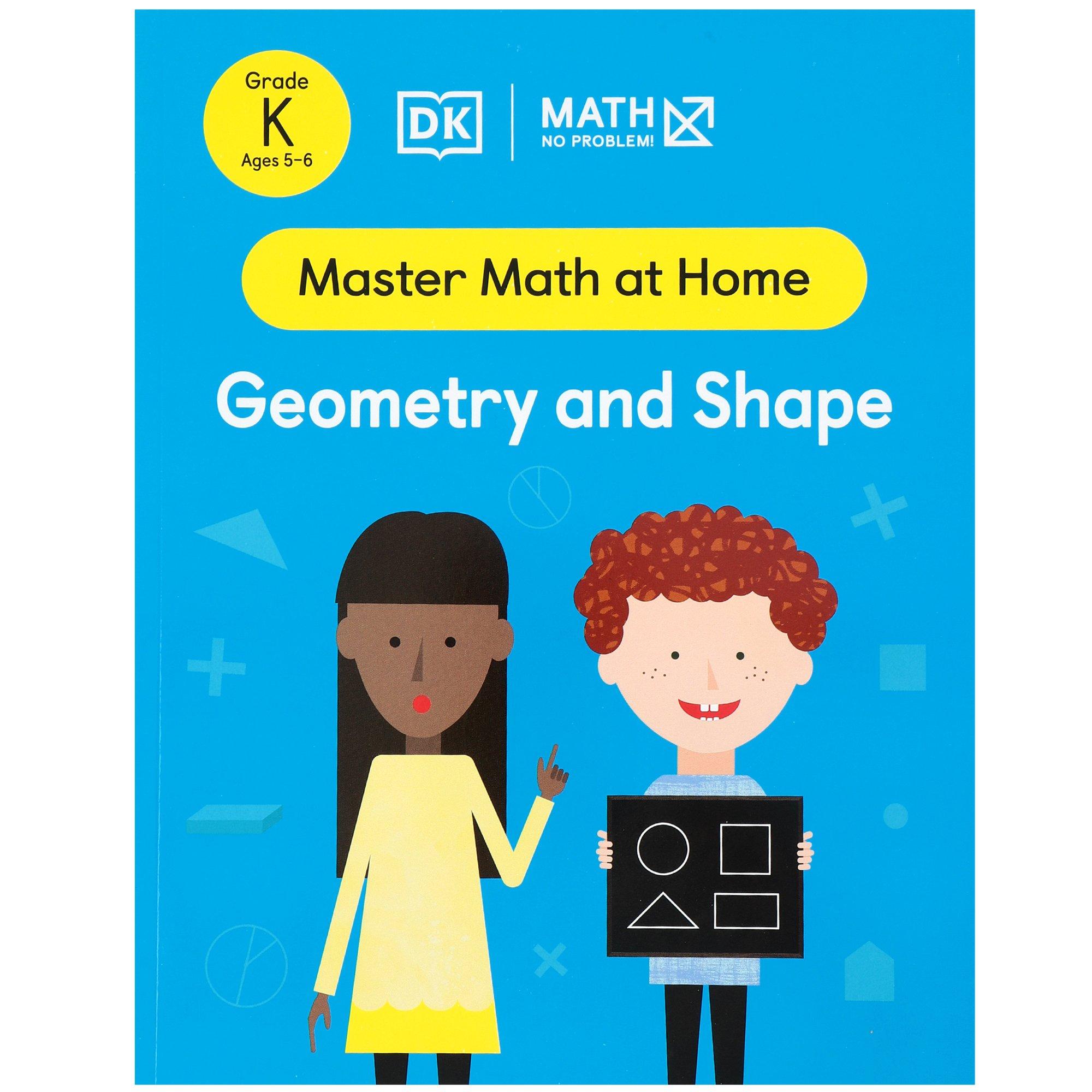 Master Math Geometry And Shape Workbook, Grade Kindergarten | Mardel ...
