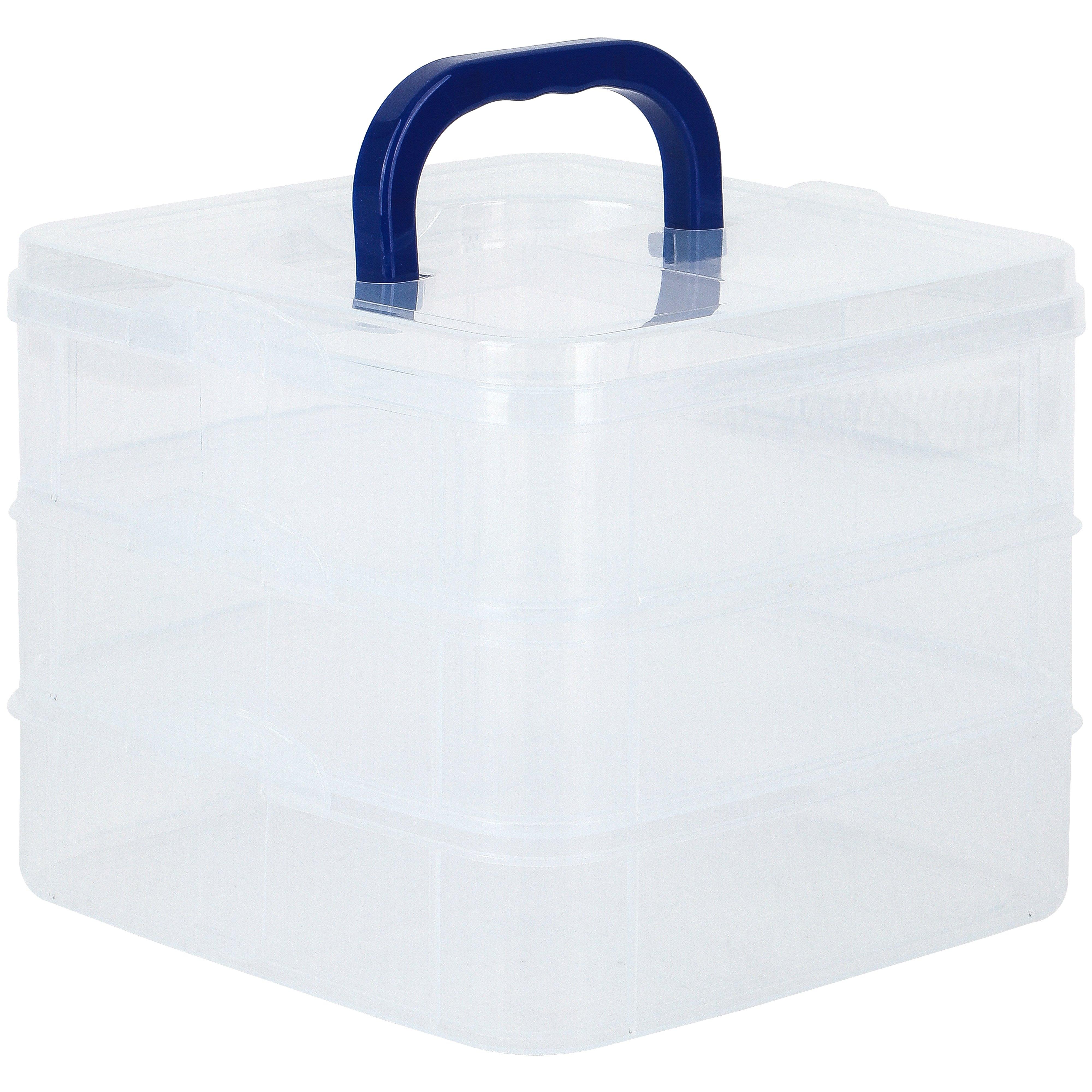 3-Tier Clear Stackable Storage Containers | Mardel | 4130746