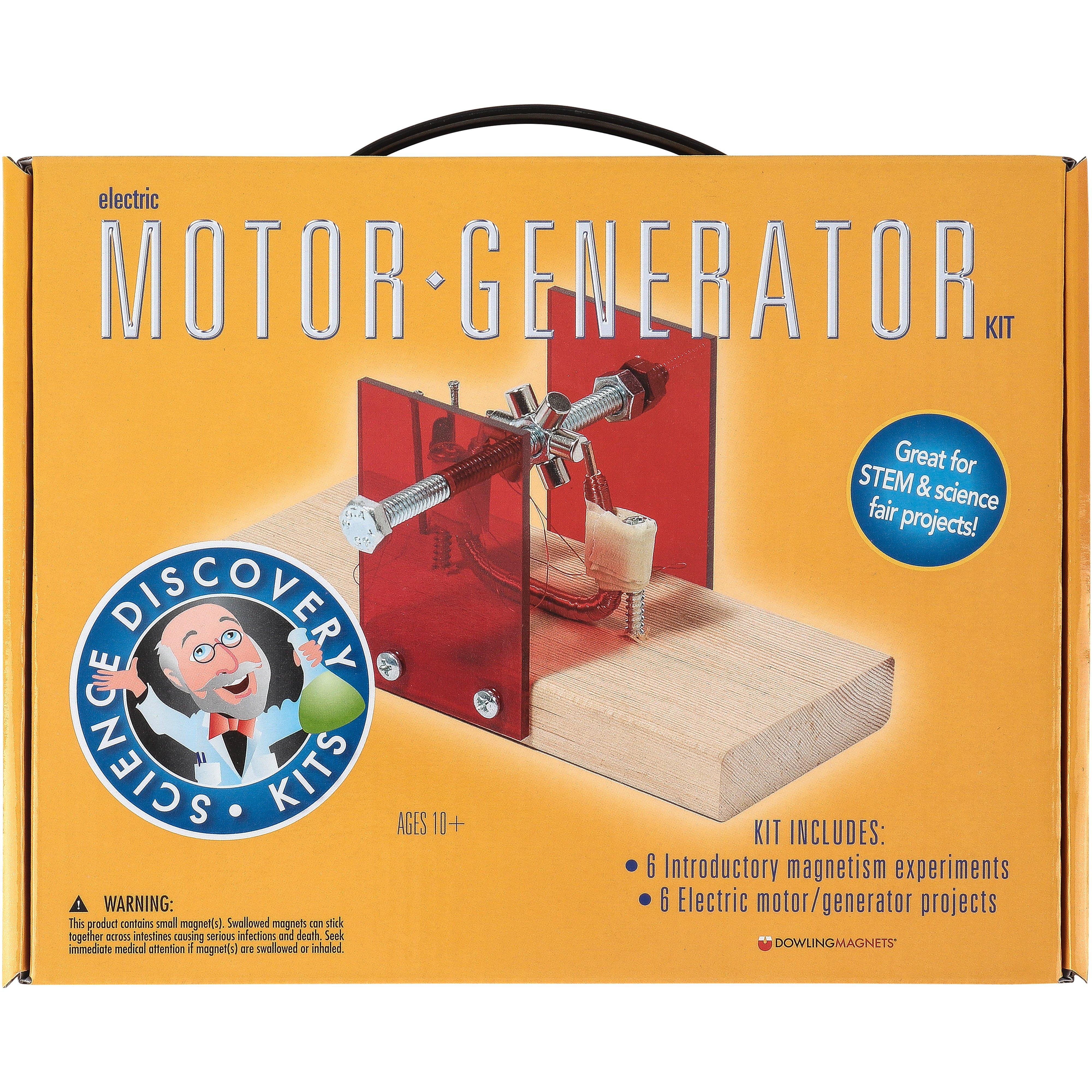Dowling Magnets, Electric Motor/Generator Kit, Ages 10 & Older | Mardel ...