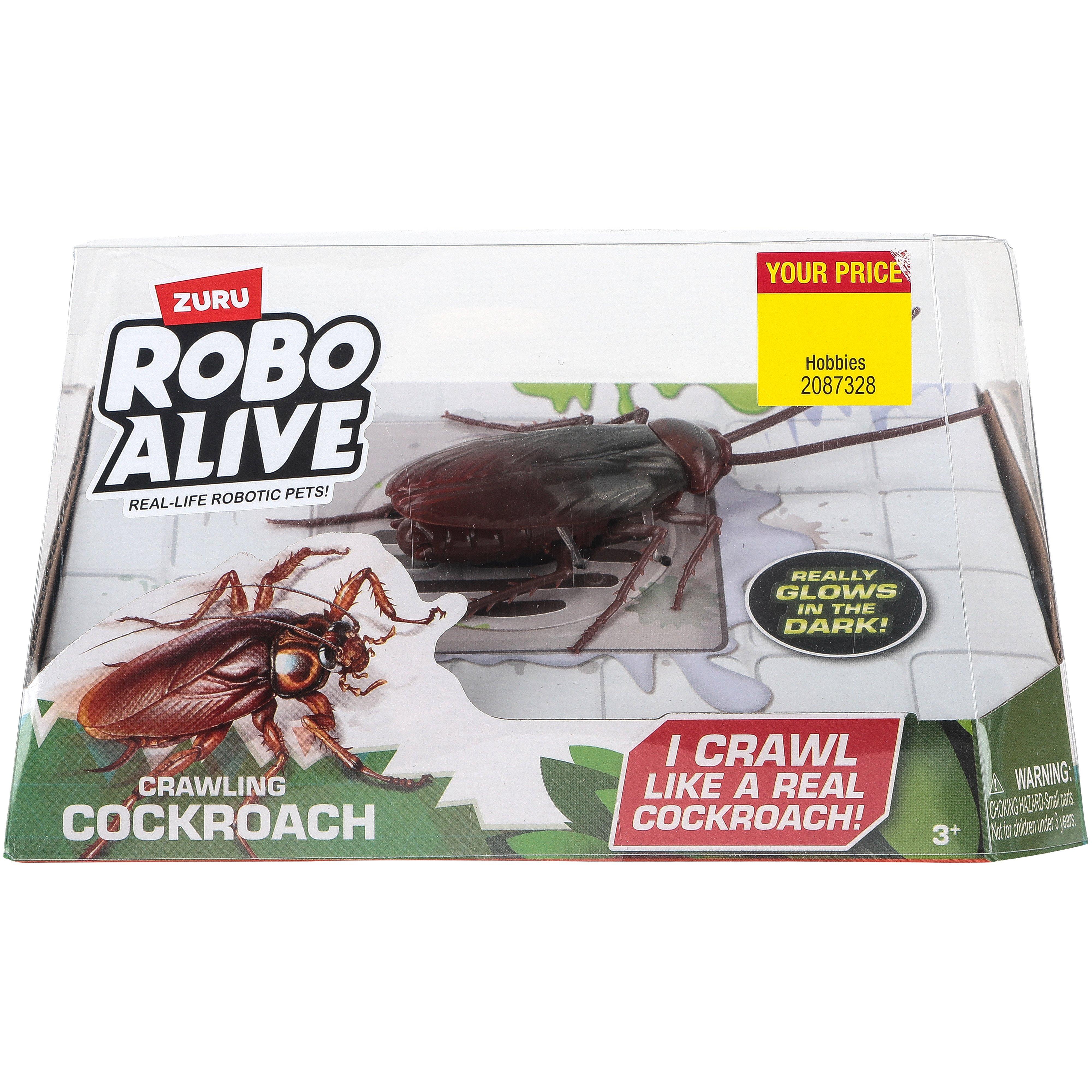 Zuru Robo Alive Crawling Cockroach Robotic Pet, Ages 3 & Older | Mardel ...