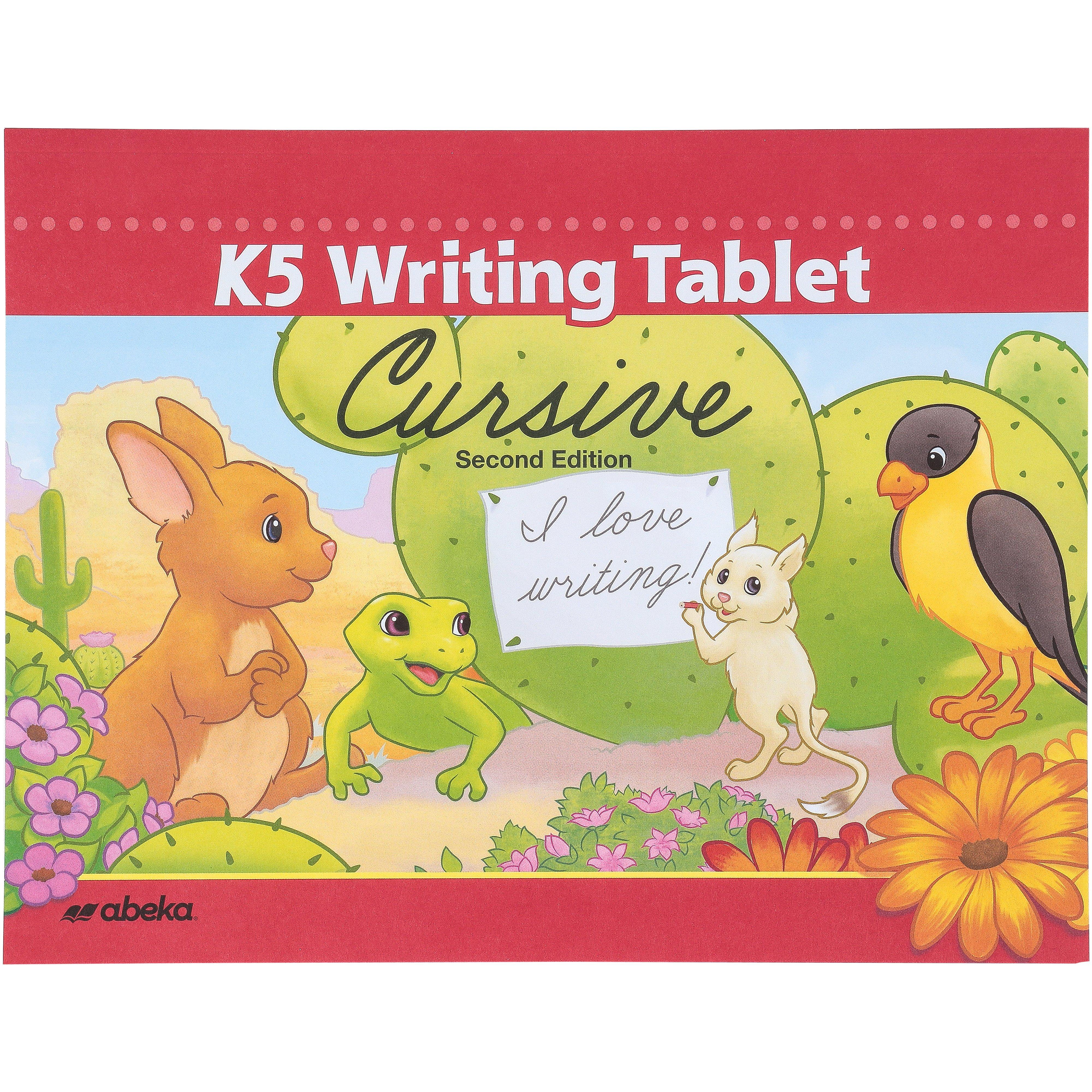 Abeka, Cursive Writing Tablet, Second Edition, Grade K5 | Mardel | 4145520