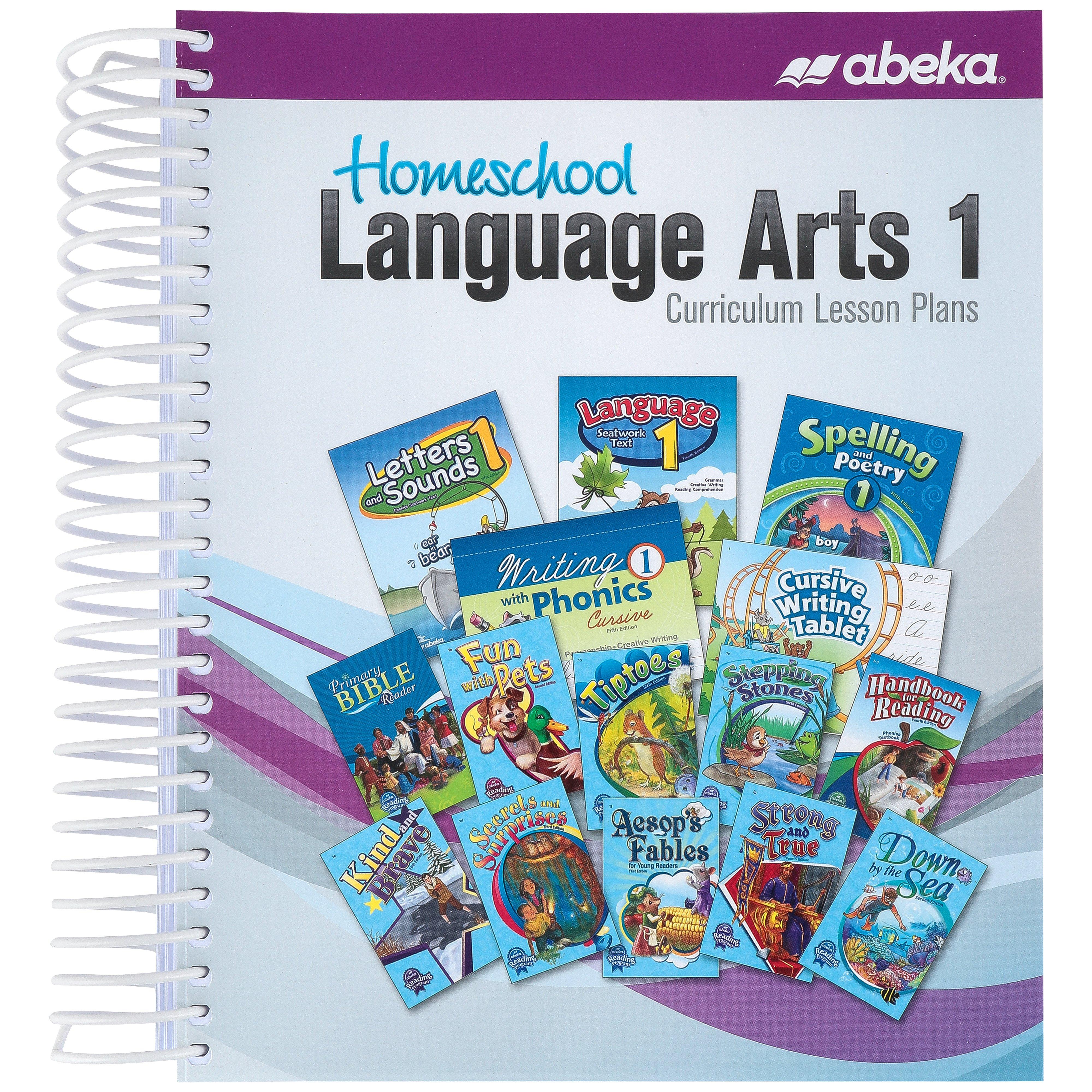 Abeka, Homeschool Language Arts 1 Curriculum Lesson Plans, Grade 1 ...