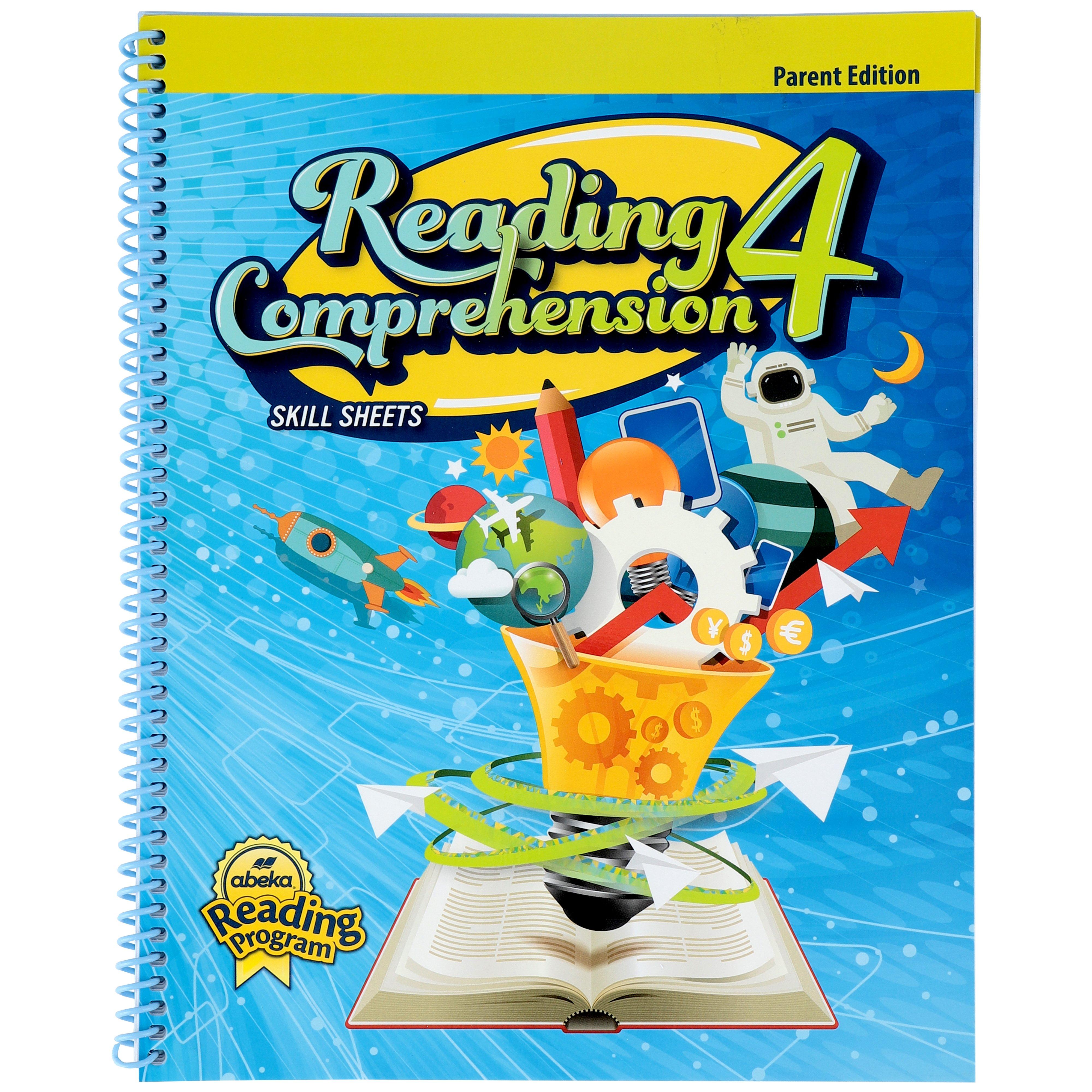 Abeka, Reading Comprehension 4 Skill Sheets, Parent Edition, Grade 4 ...