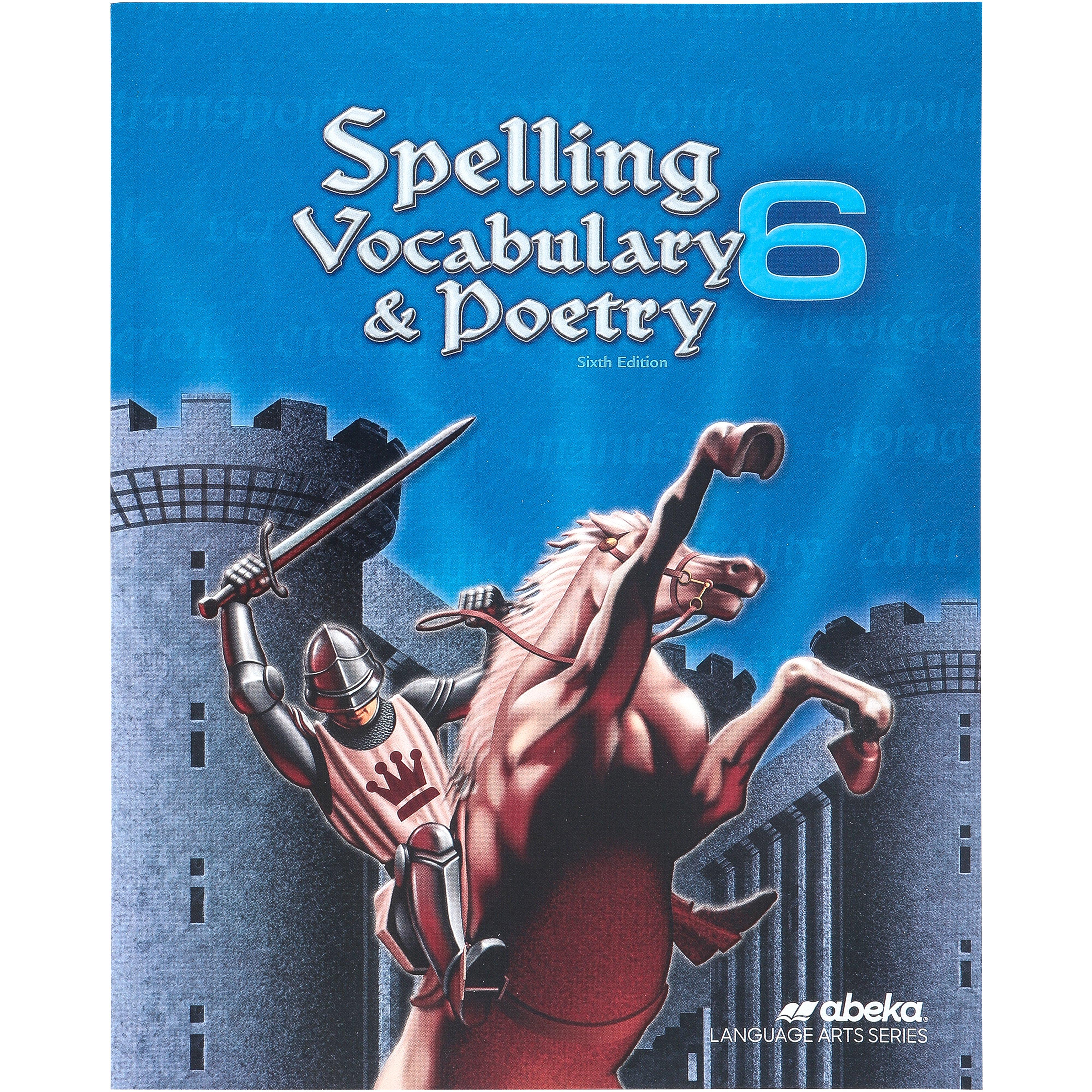 Abeka, Spelling, Vocabulary, and Poetry 6 Work Text, Grade 6 | Mardel ...