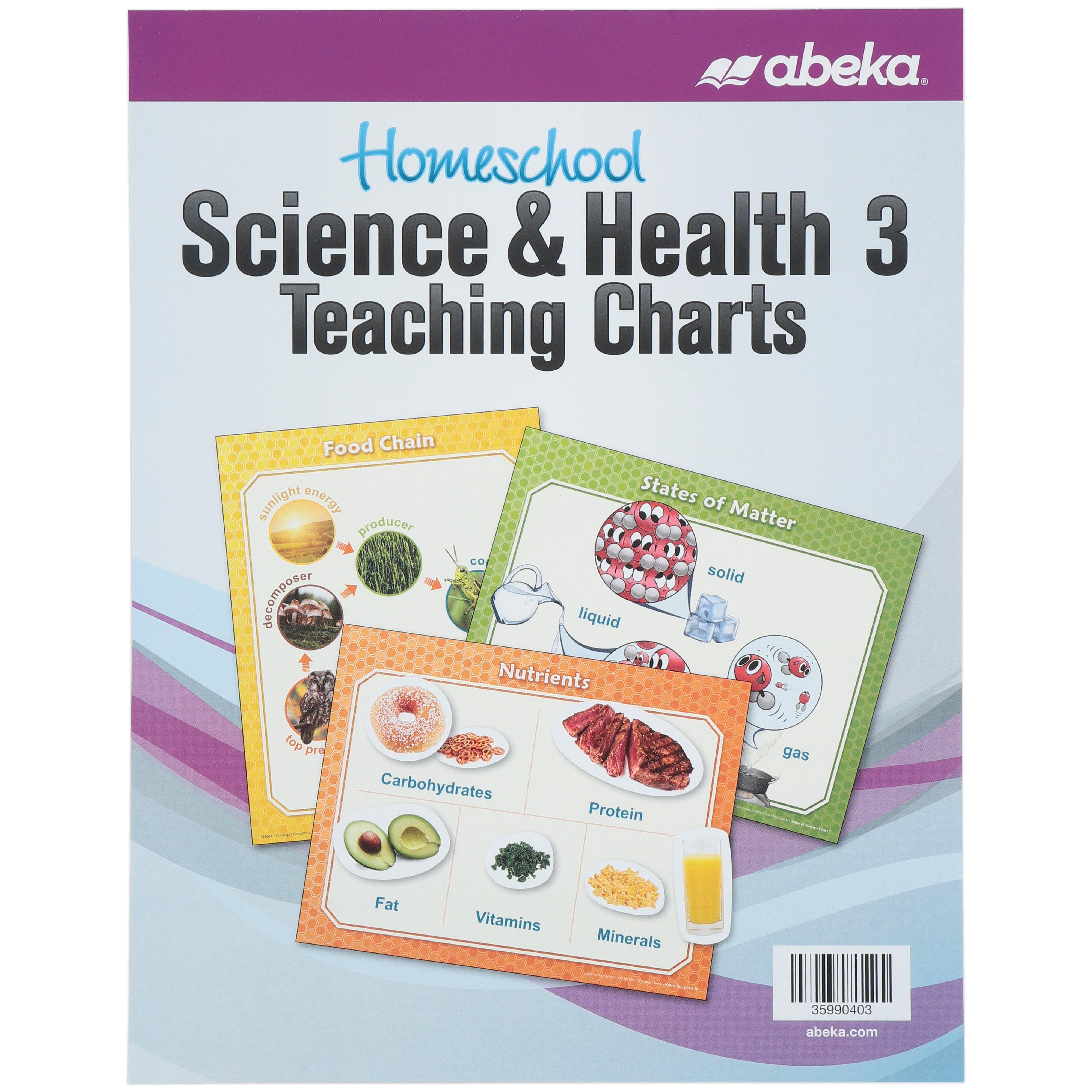 Abeka, Homeschool Science and Health 3 Teaching Charts, Grade 3 ...