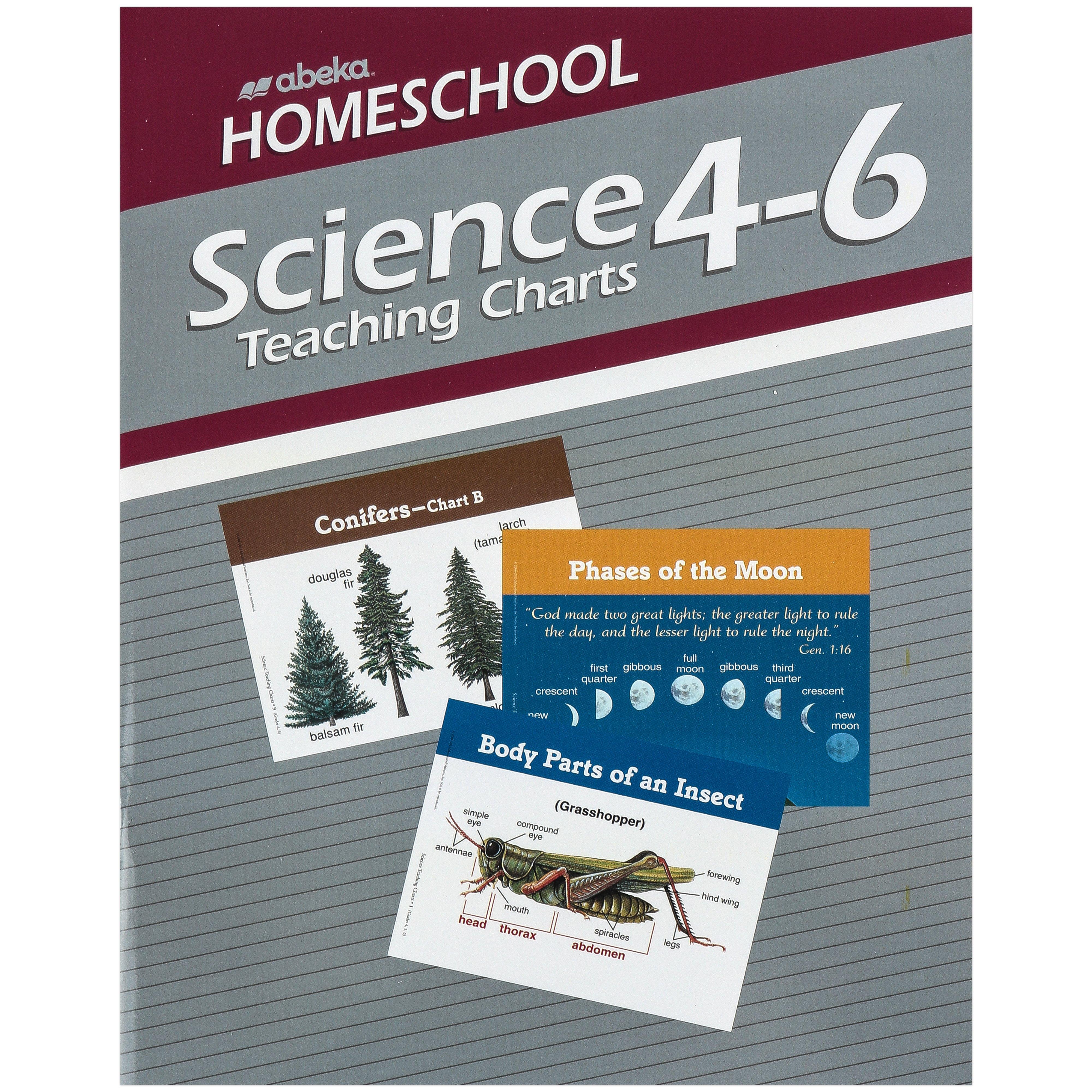 Abeka, Homeschool Science 4-6 Teaching Charts, Grades 4, 5, & 6 ...