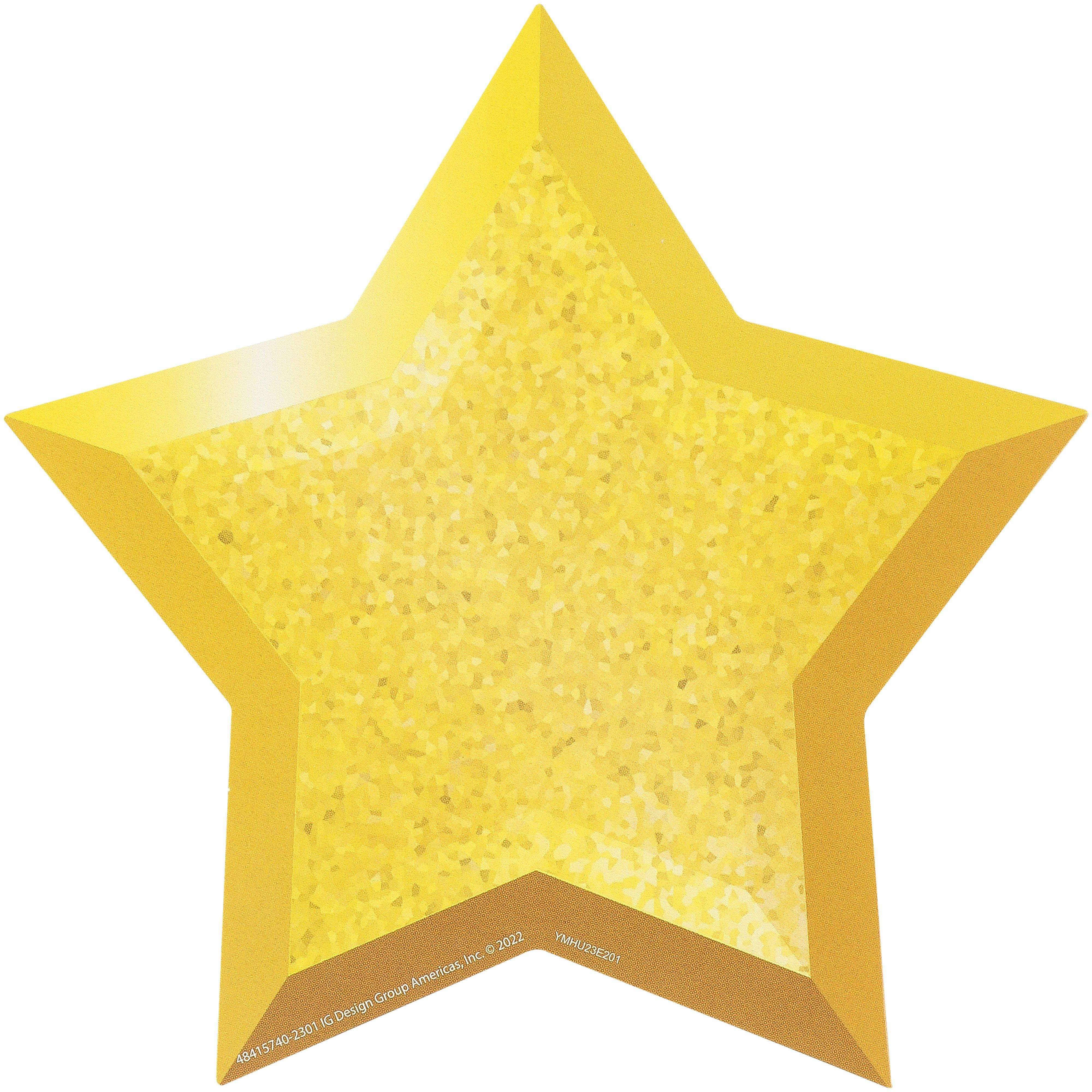 Gold Star Cutouts, 36 pieces | Mardel | 4148474