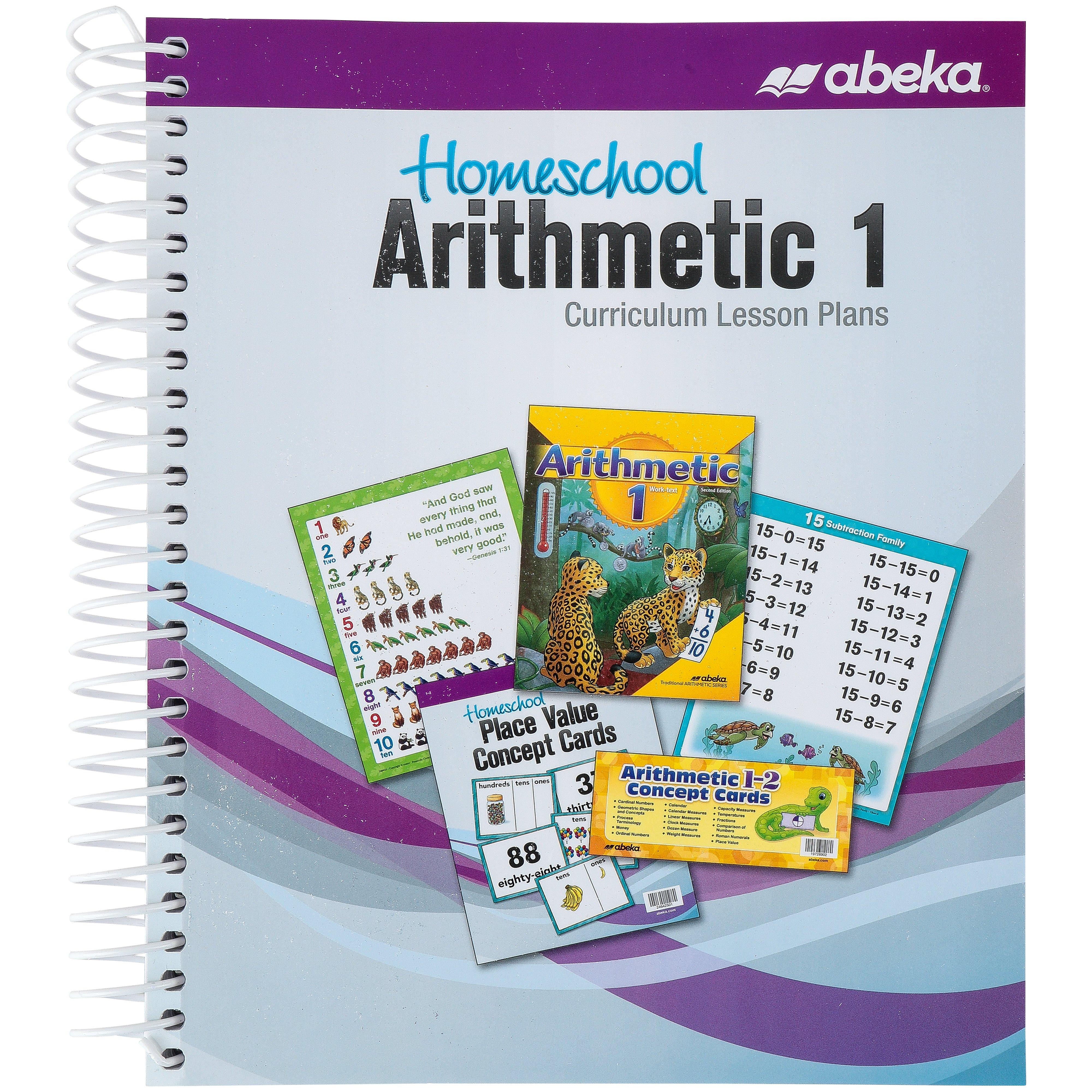 Abeka, Arithmetic 1 Lesson Plans, Grade 1 | Mardel | 4148987
