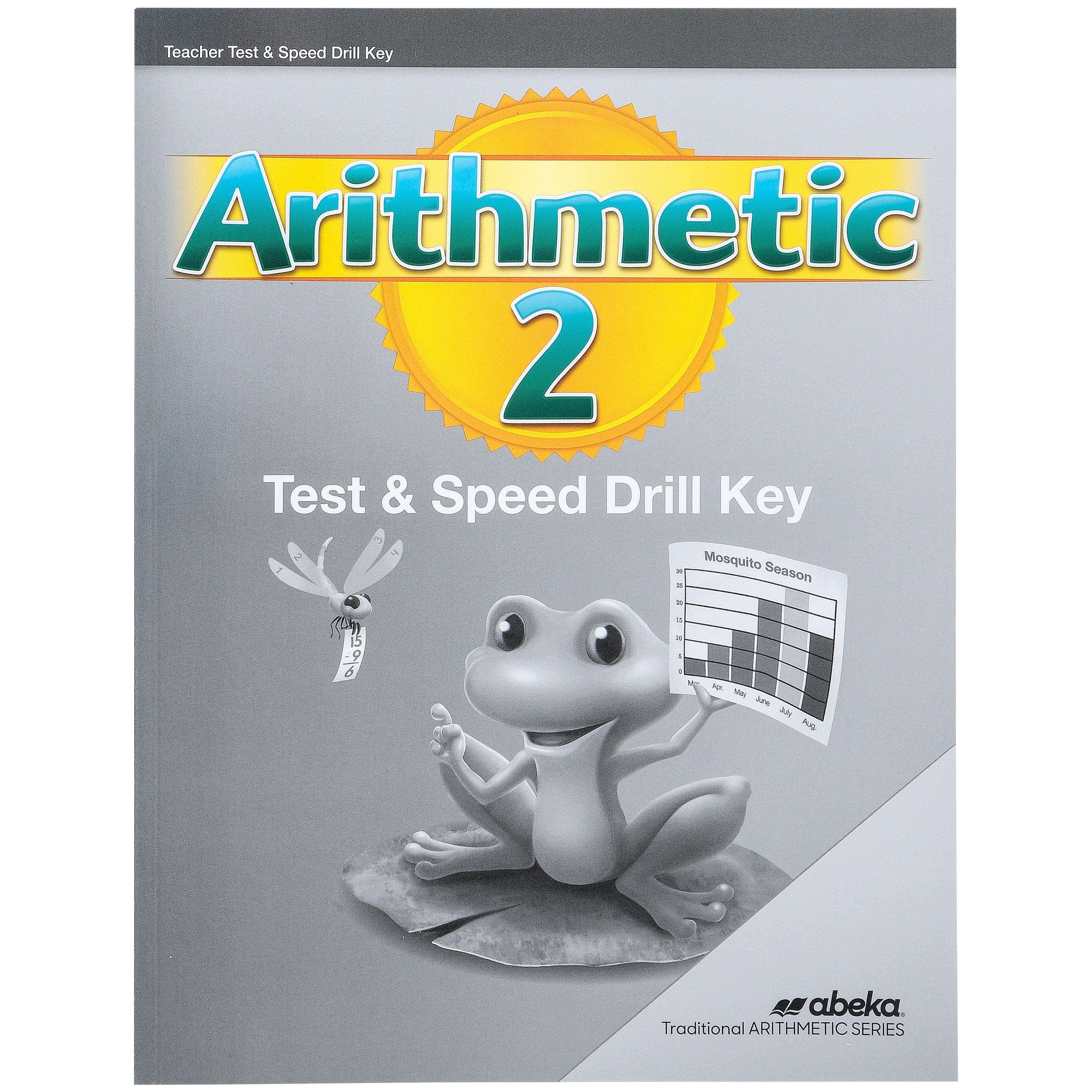 Abeka, Arithmetic 2 Test & Drill Key, Second Edition, Grade 2 | Mardel ...