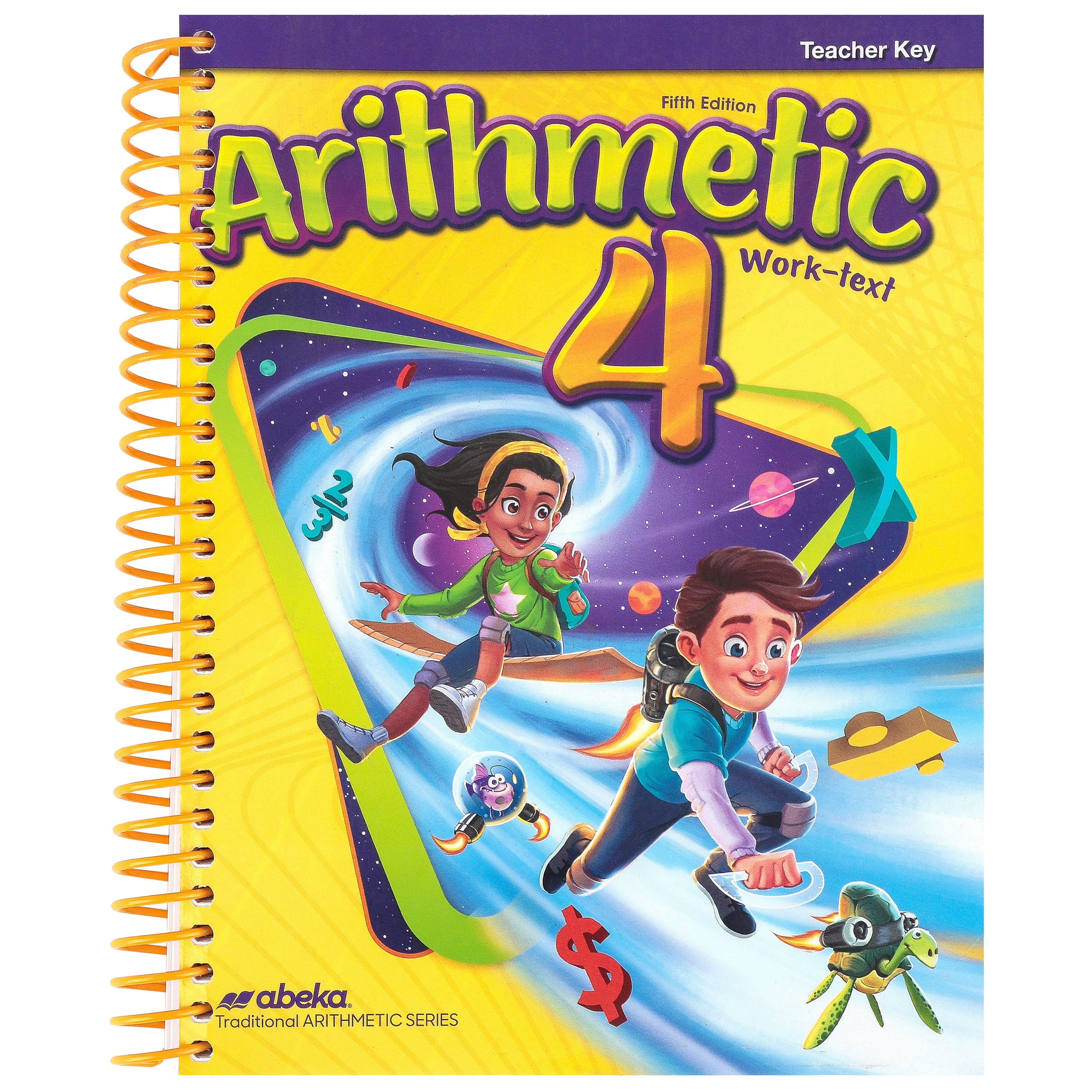 Abeka, Arithmetic 4 Teacher Key, 5th Edition, Grade 4 | Mardel | 4149159