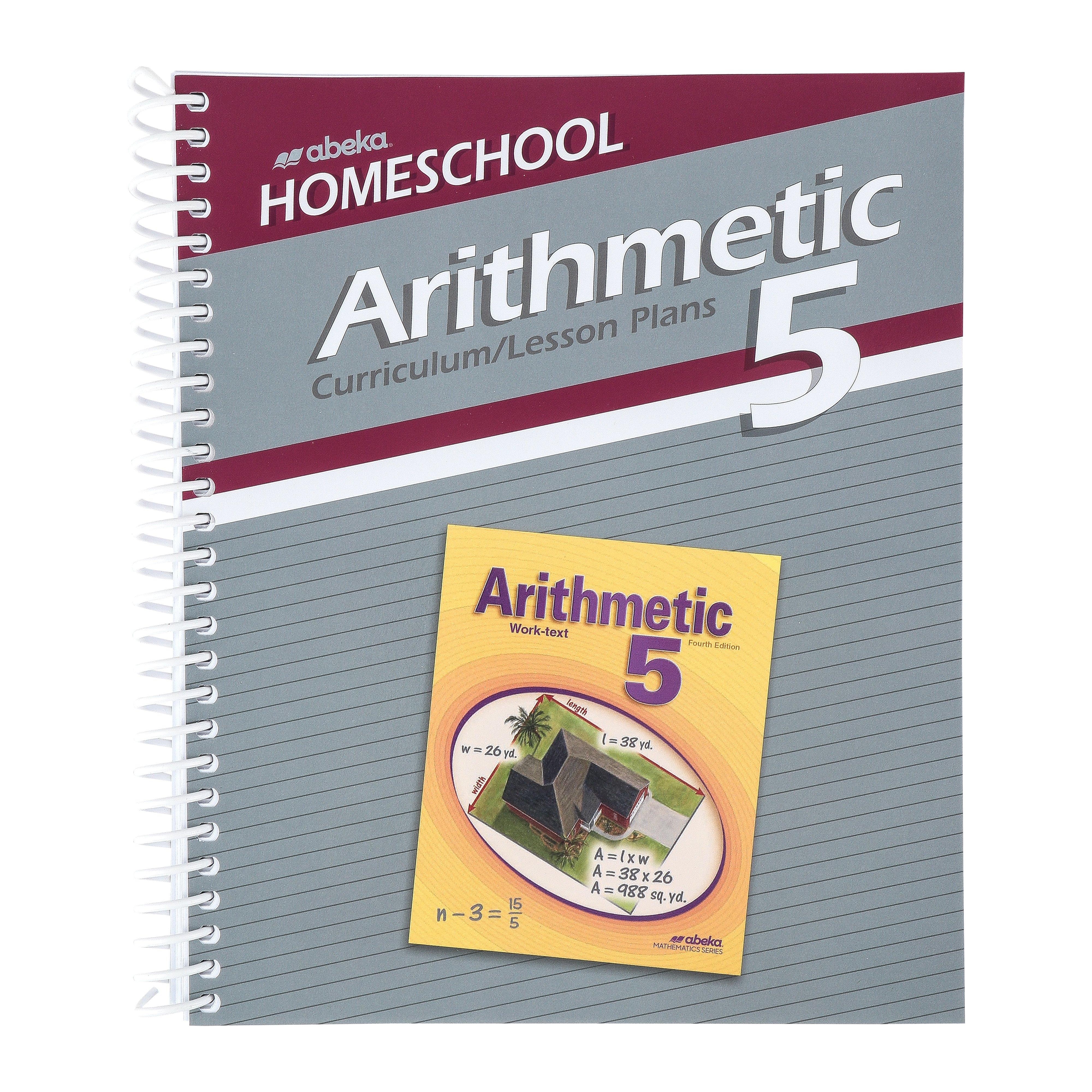 Abeka, Homeschool Arithmetic 5 Curriculum Lesson Plans, Grade 5 ...