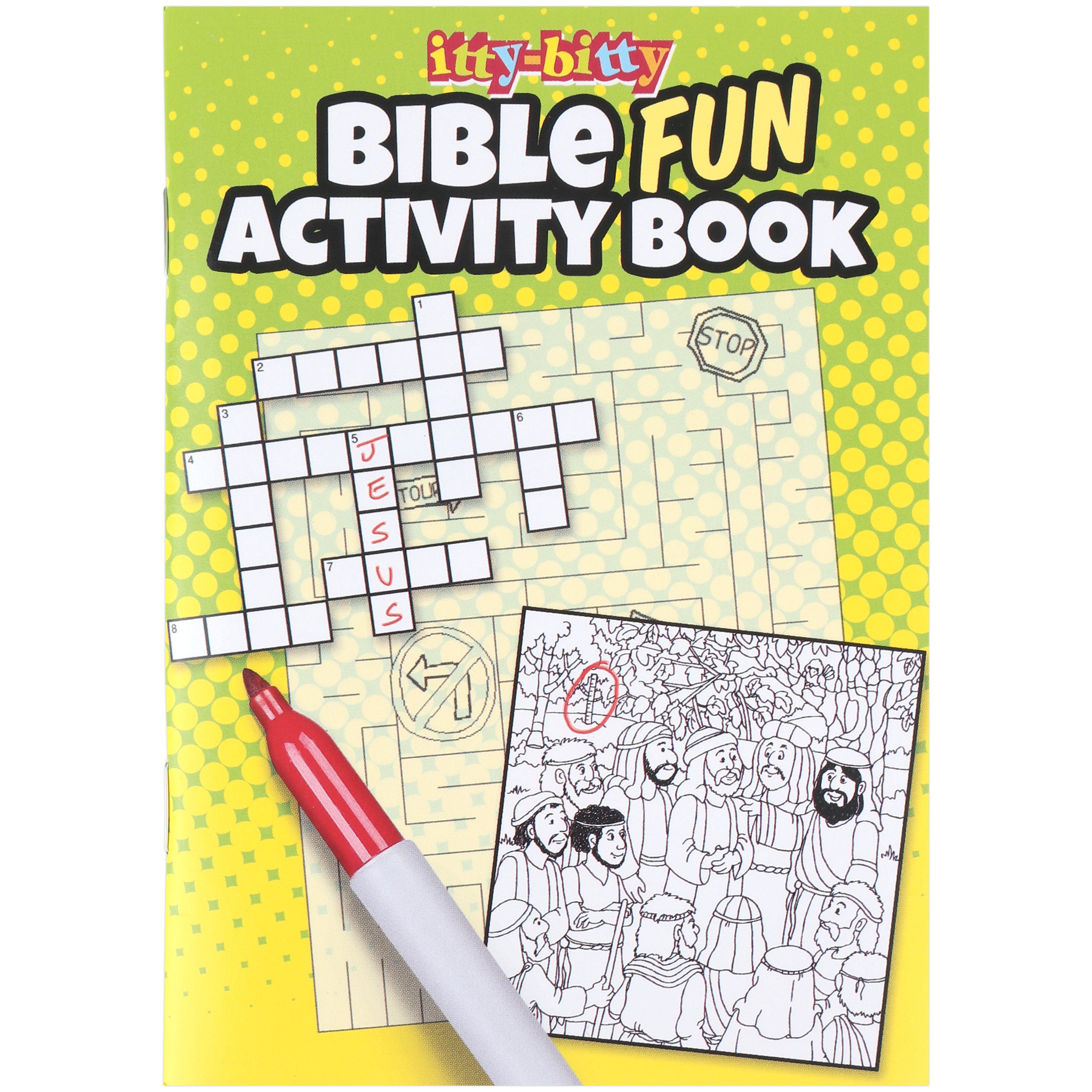 Warner Press, Itty Bitty Bible Fun Activity Book, 48 Pages | Mardel ...