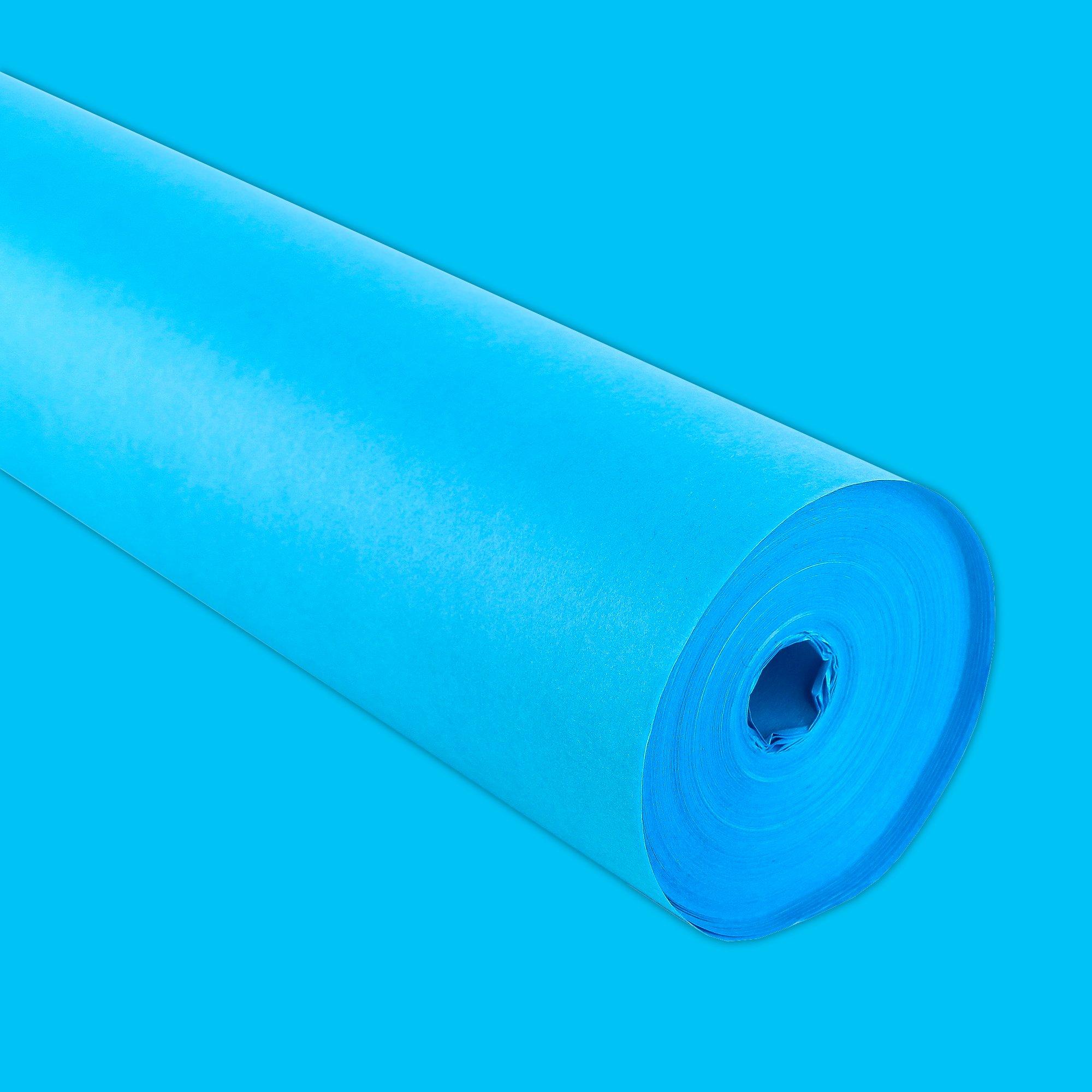 ArtKraft Brite Blue Bulletin Board Paper Roll, 200 Feet, 1 Roll ...