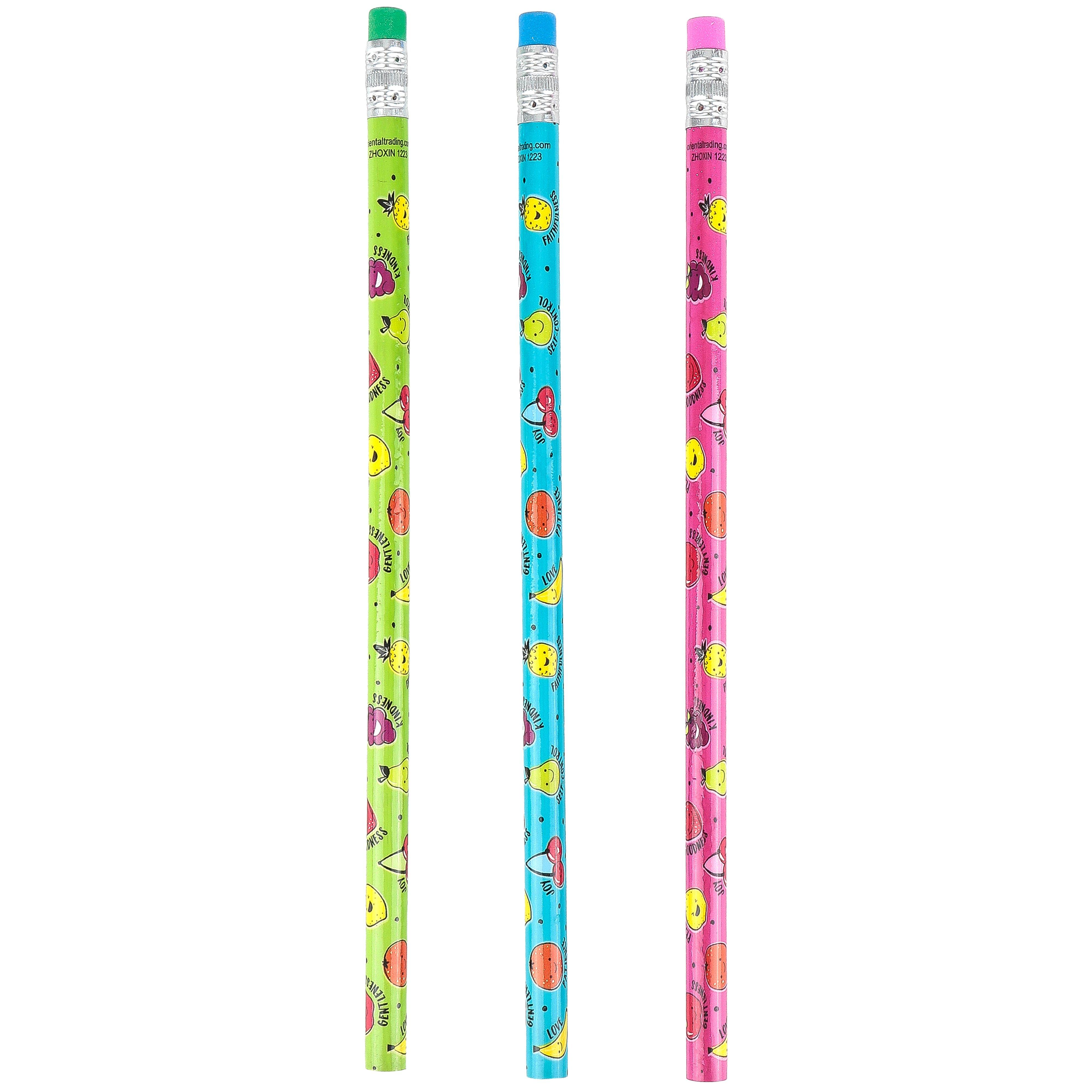 Fruit of the Spirit Pencil, 7 1/2 Inches, Assortment, 1 Piece | Mardel ...