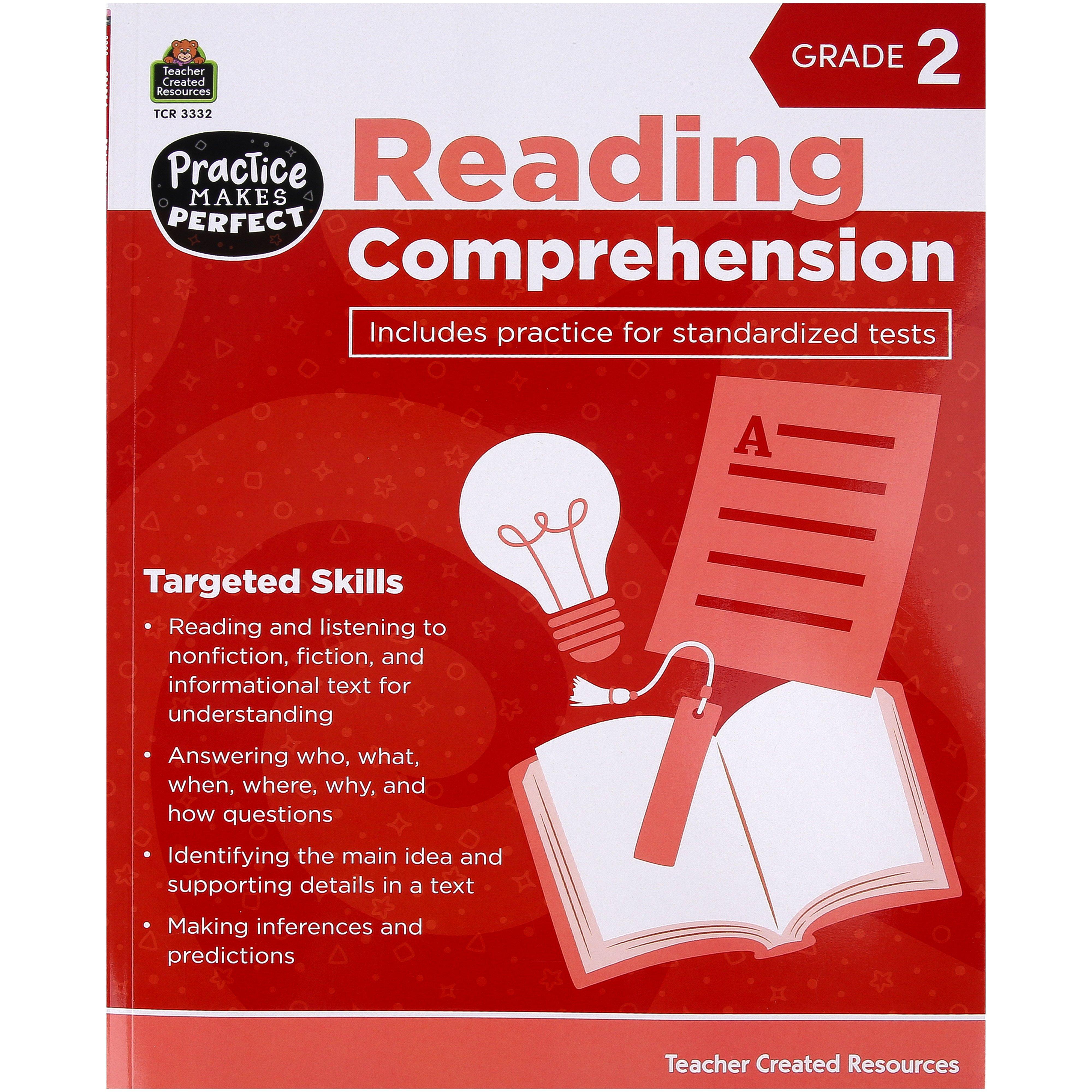 Practice Makes Perfect Reading Comprehension Workbook, Grade 2 | Mardel ...