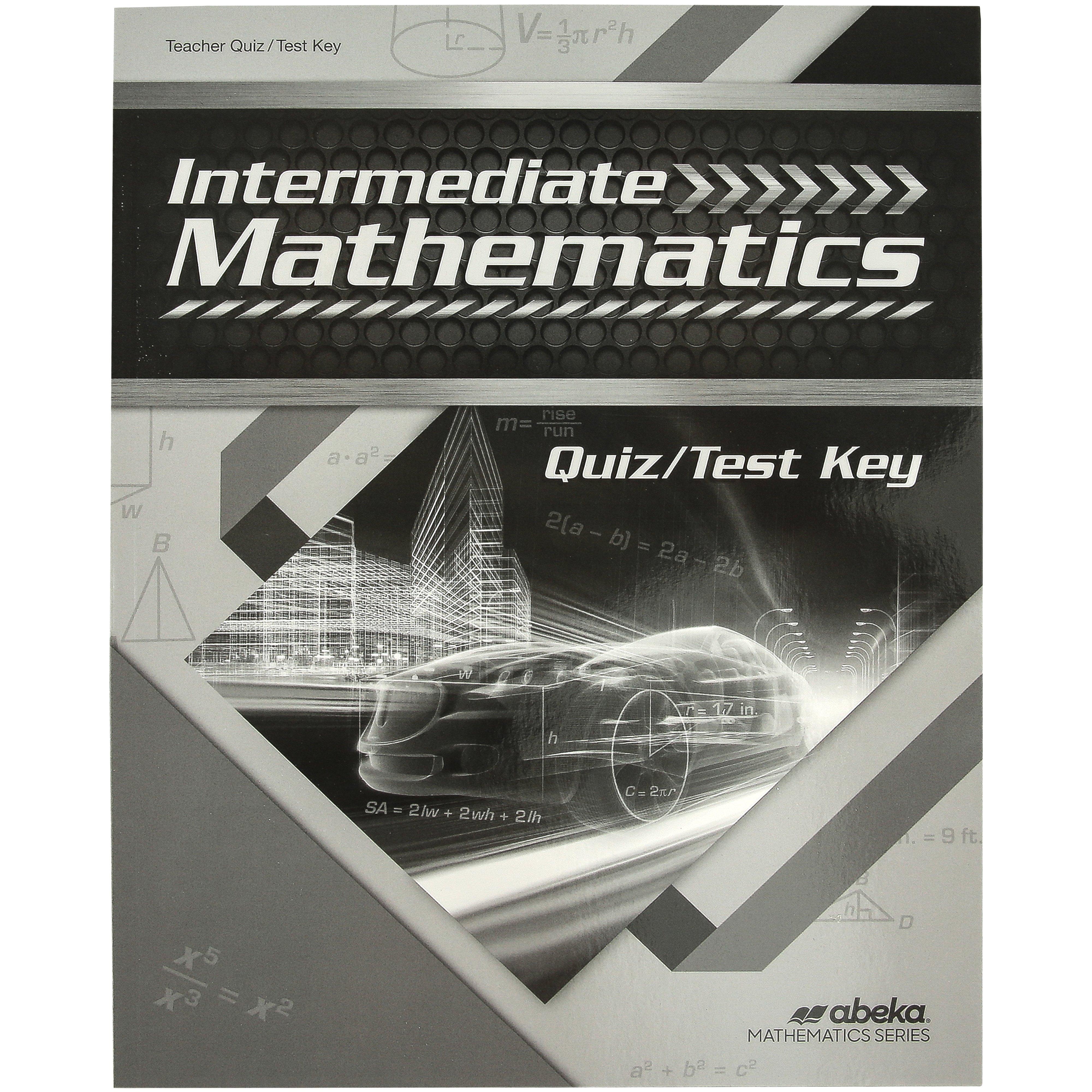 Abeka, Intermediate Mathematics Quizzes & Tests Key, Grade 7 | Mardel ...