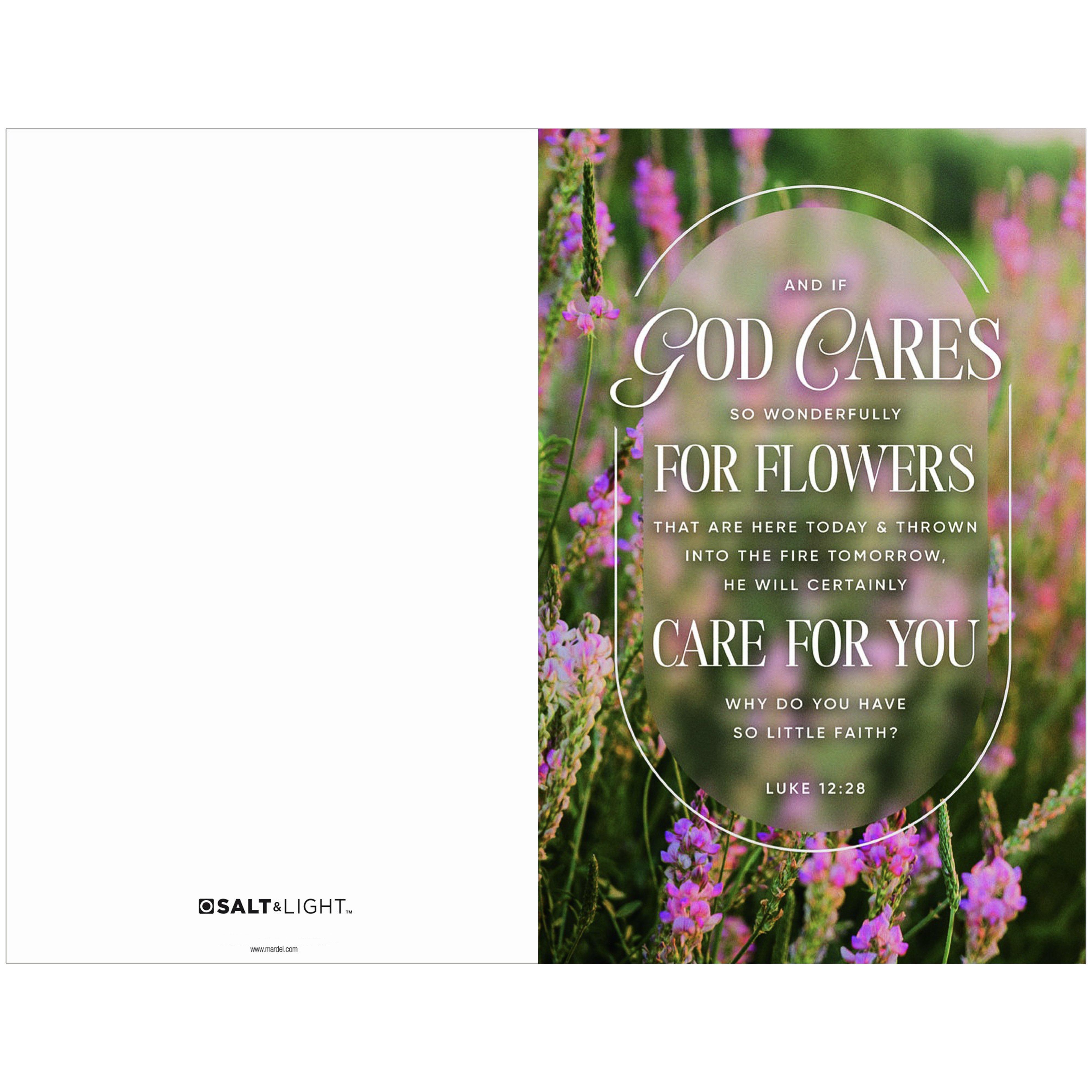 Luke 12:28 Consider the Flowers Beatitudes Church Bulletins, by Salt ...