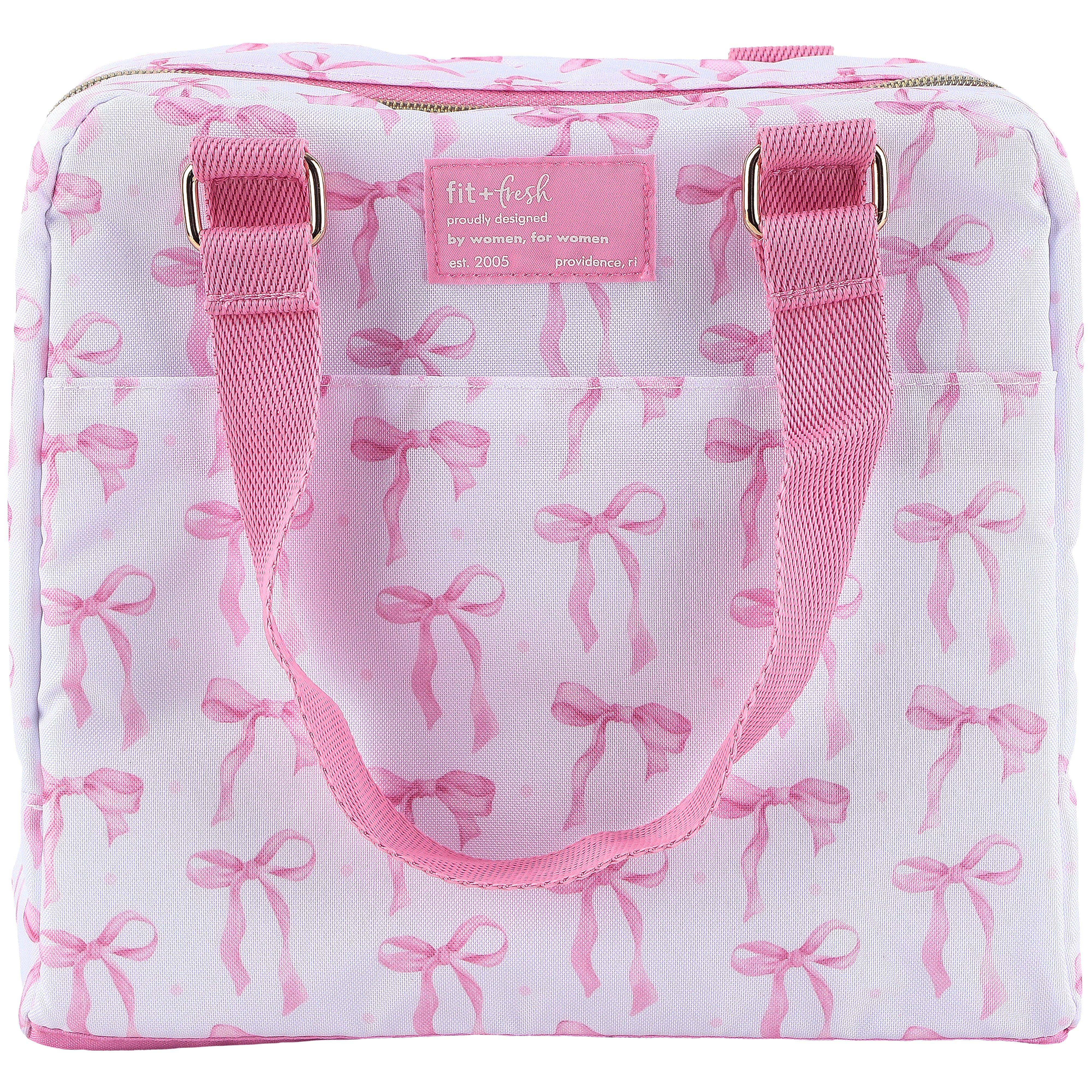Pastel Pink Bow Lunch Tote | Mardel | 4220182