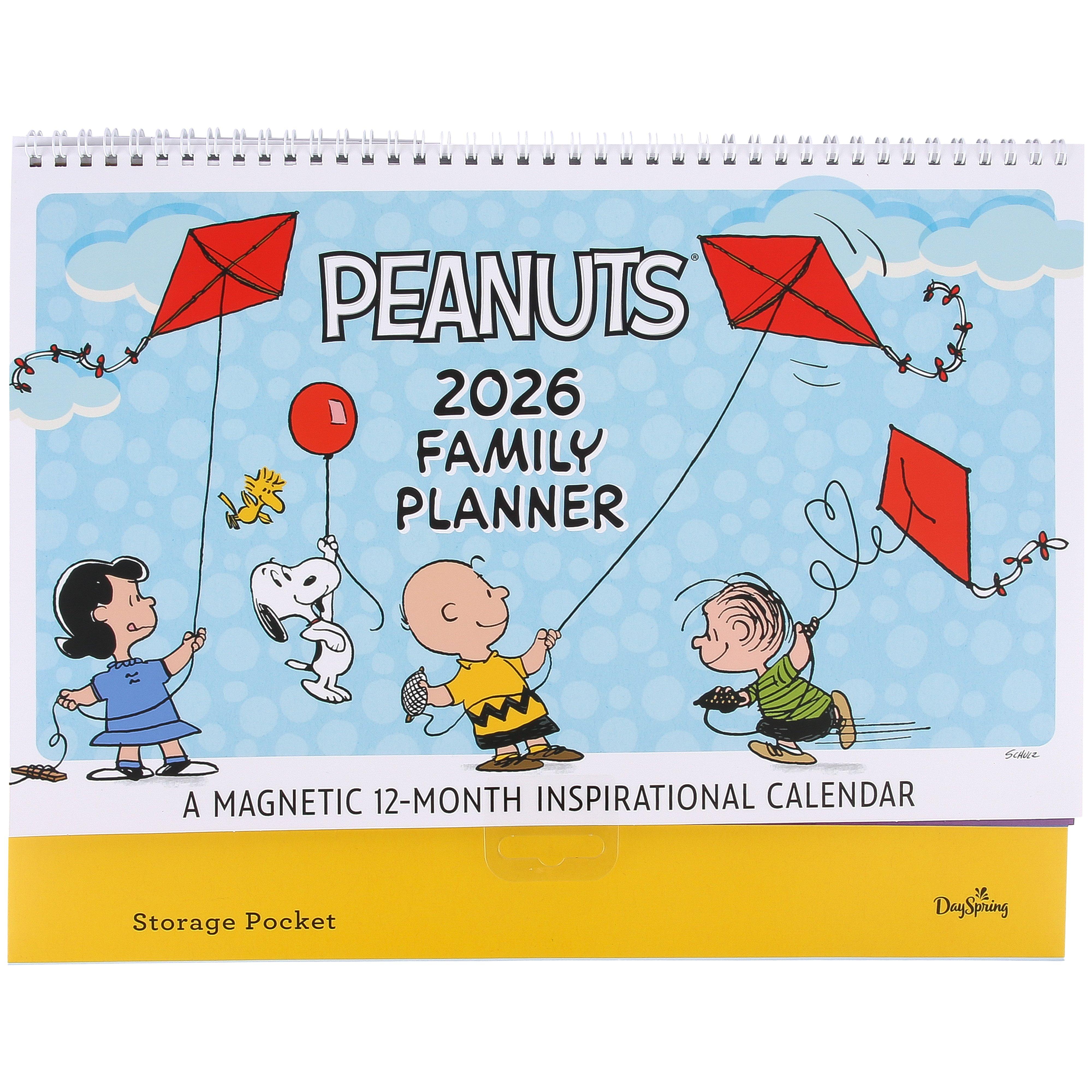 Peanuts 2026 Inspirational Family Planner | Mardel | 4243655