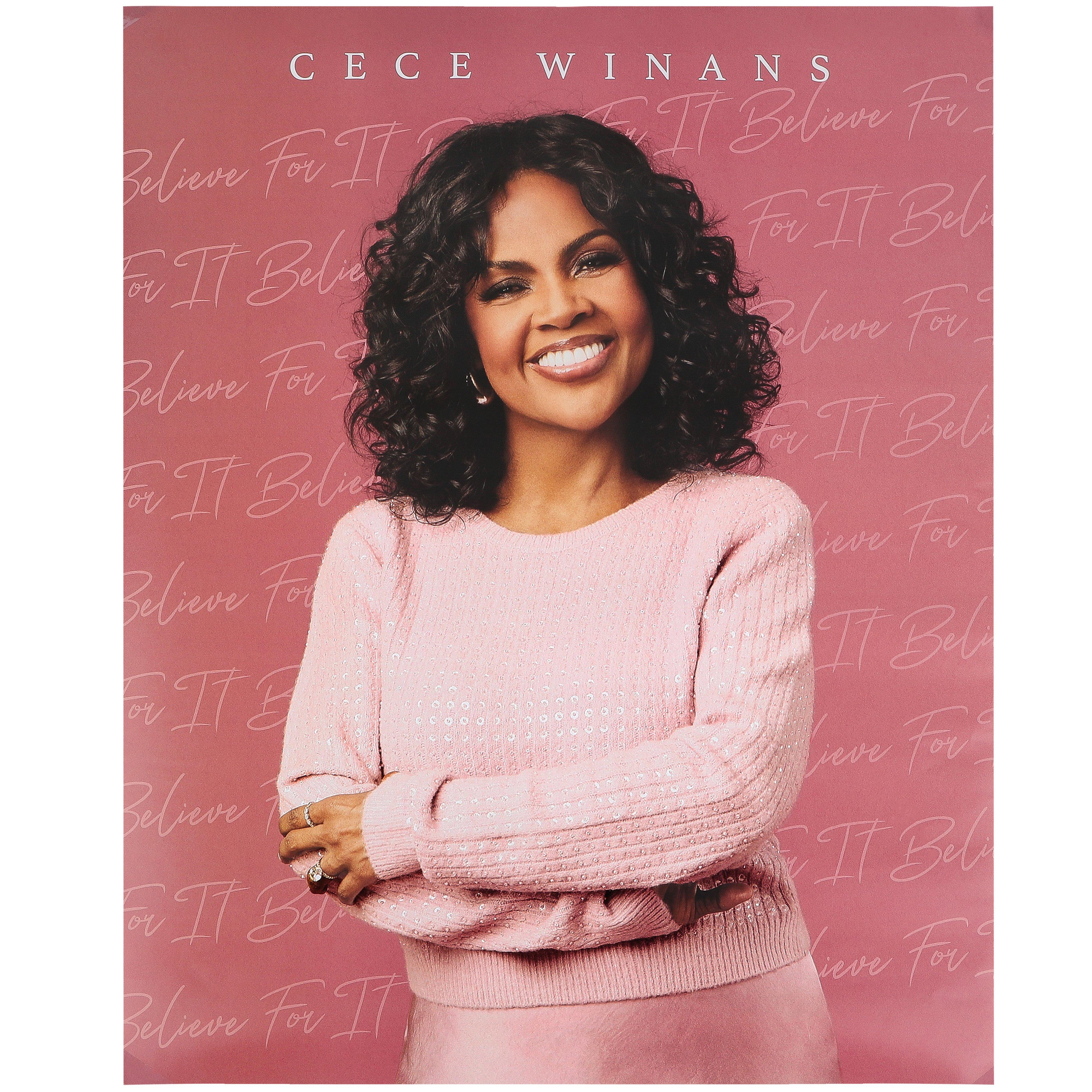 CeCe Winans Believe For It Poster, by Off The Charts, 16 x 20 Inches ...